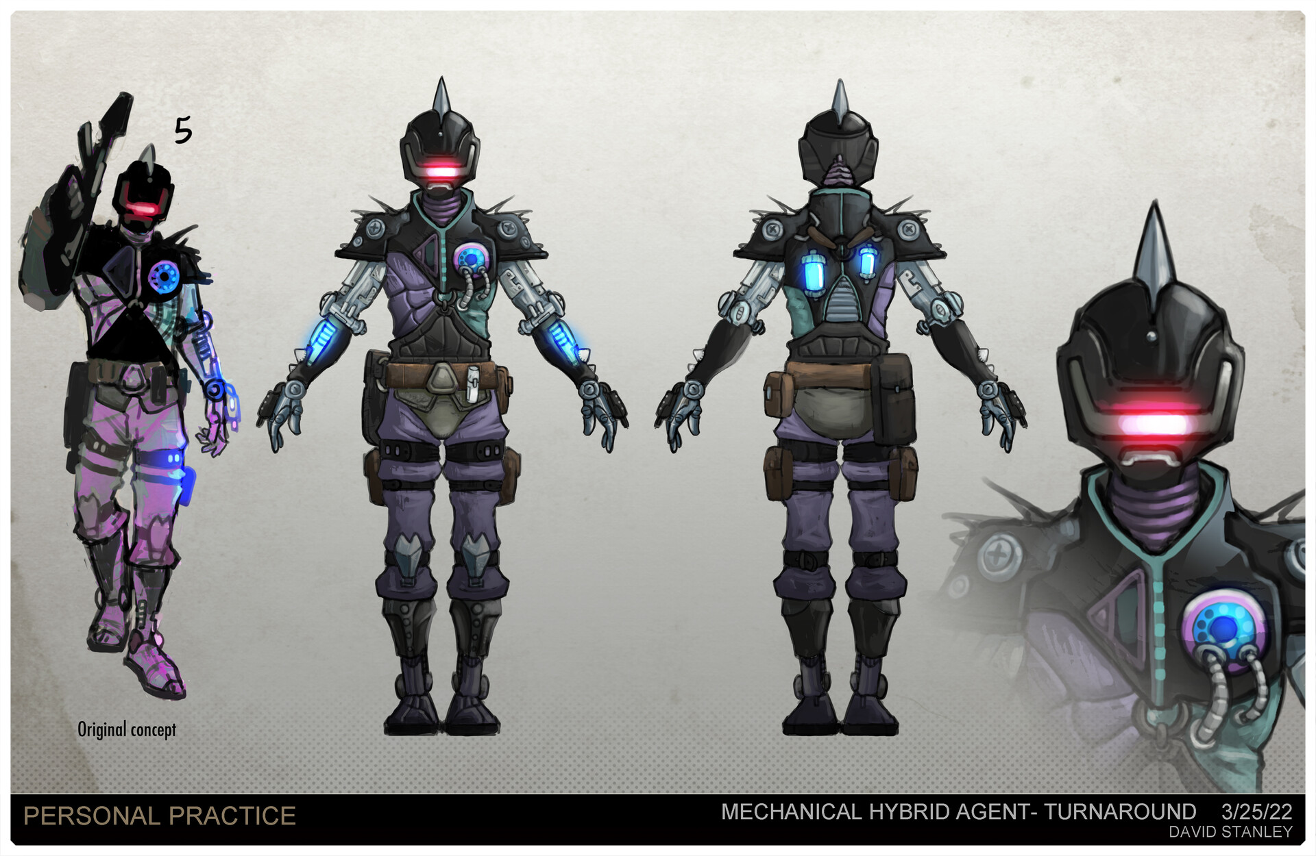 David Stanley - Mechanical Hybrid Agent - Concepts & Turnaround