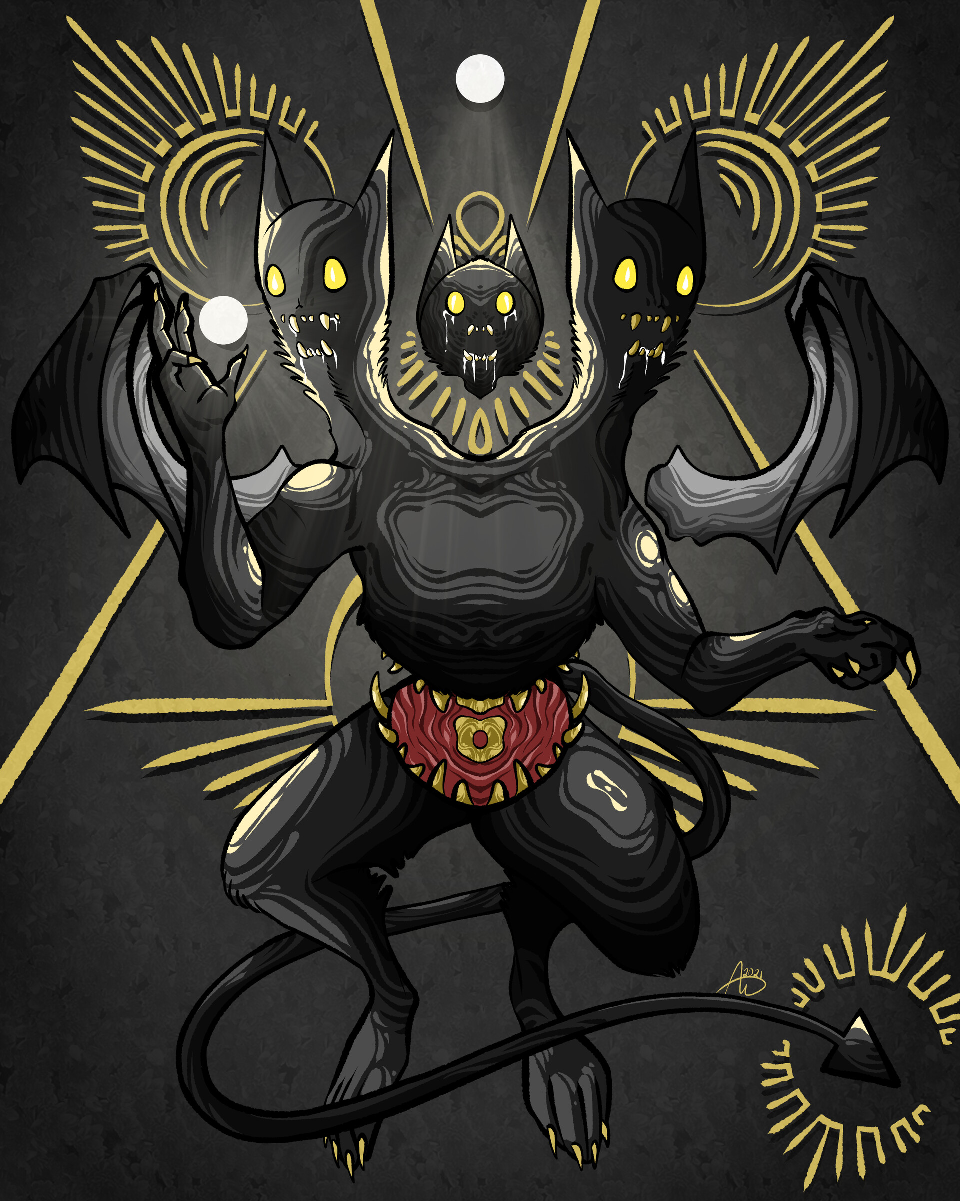 ArtStation - Twin Demons