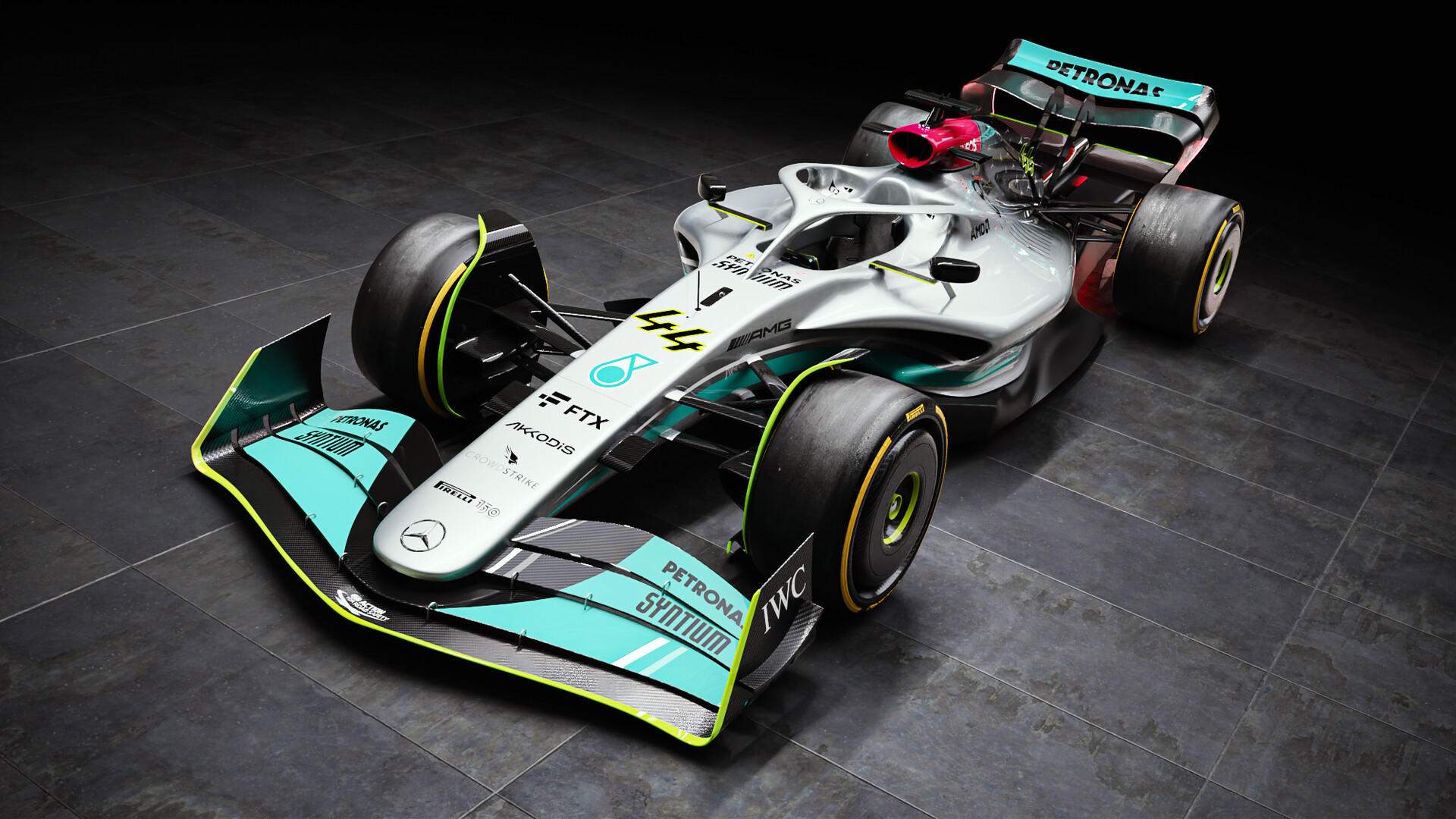ArtStation - F1 2022 Mercedes Concept