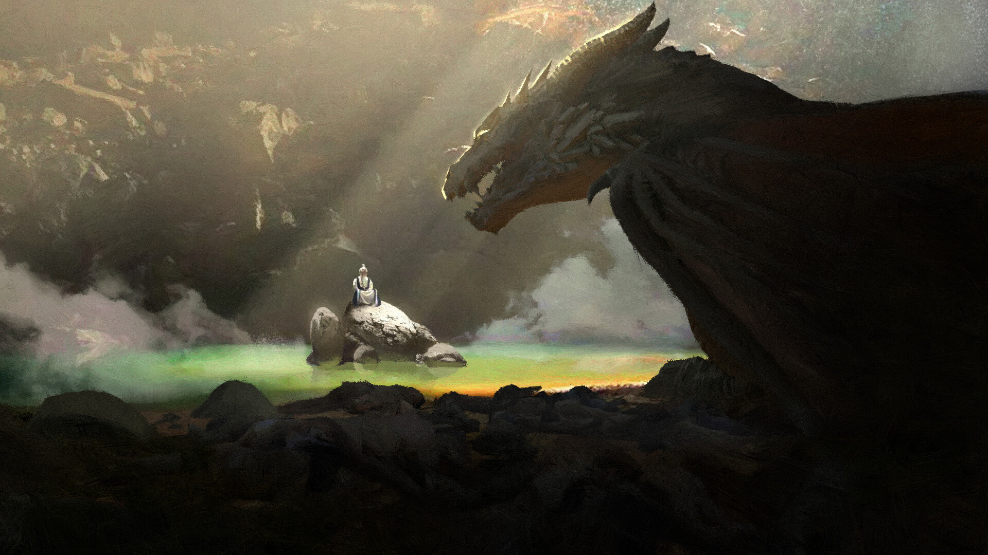 ArtStation - Dragon master