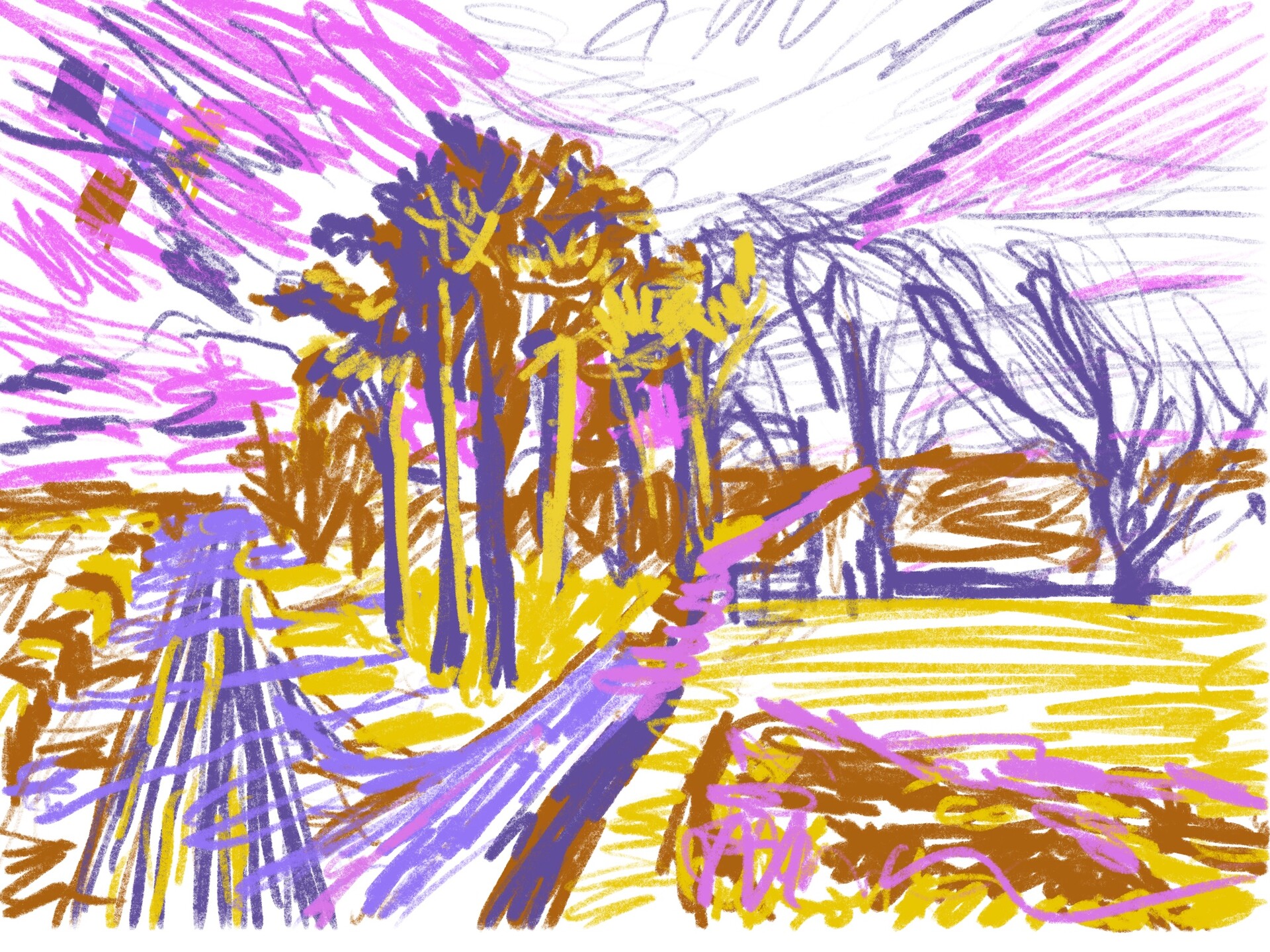 ArtStation - Gesture Landscape