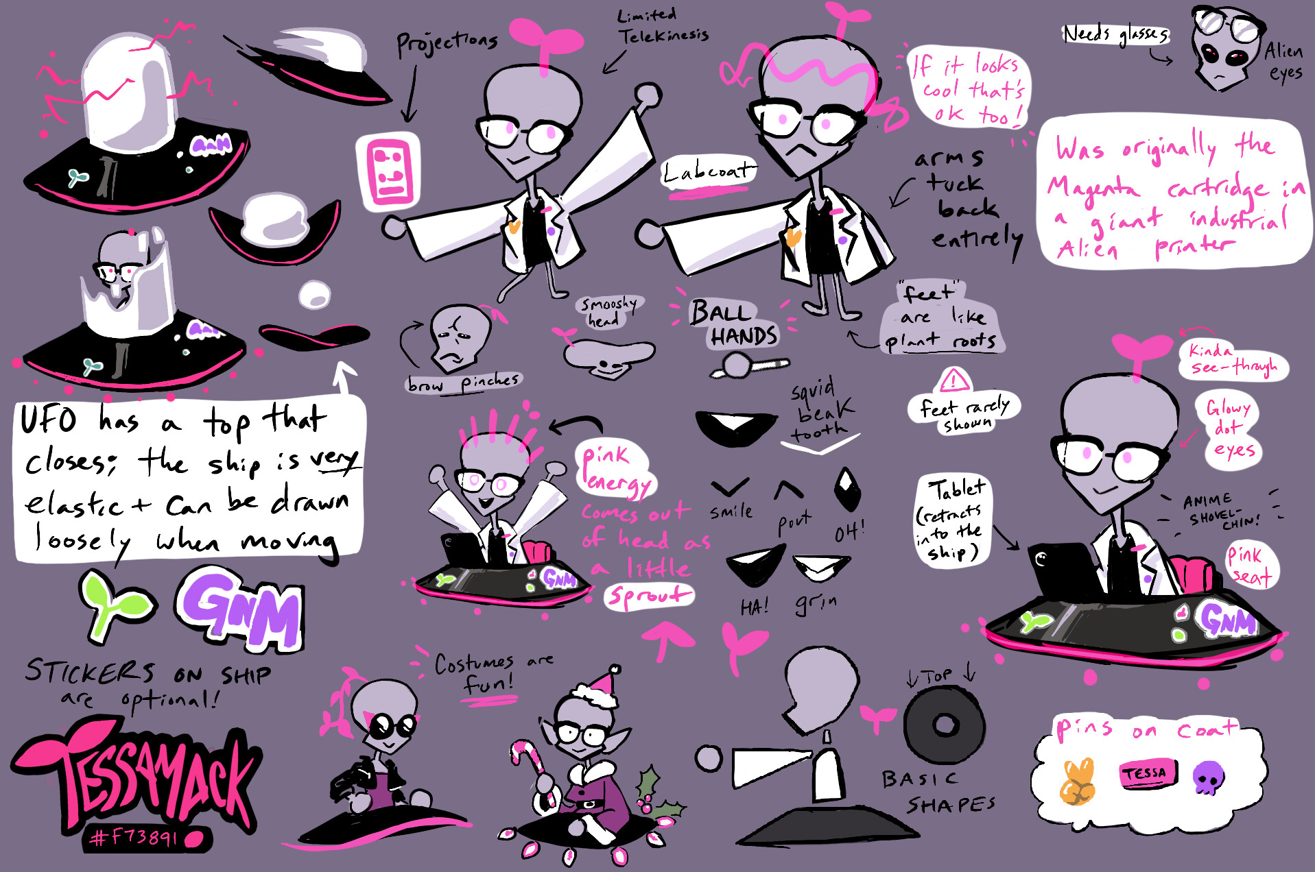 Tessamack - Alien Vtuber Rig