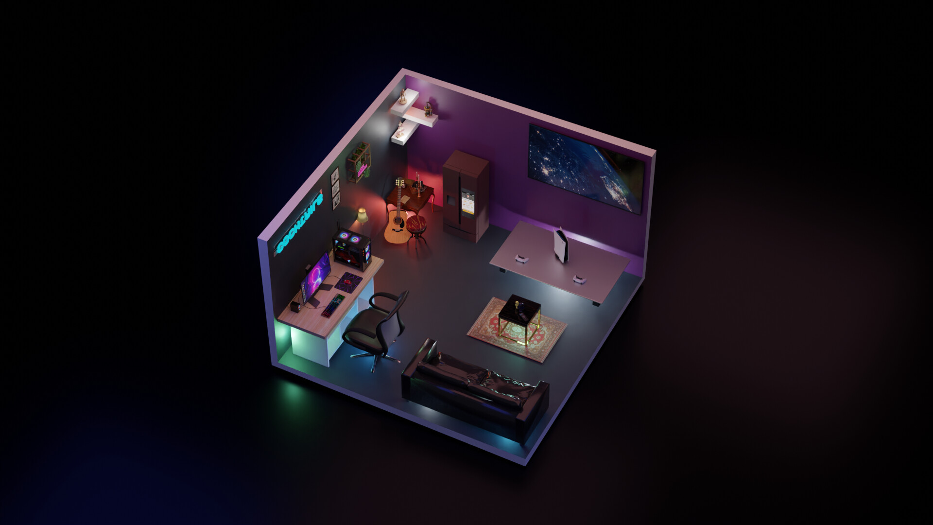ArtStation - Gaming Room