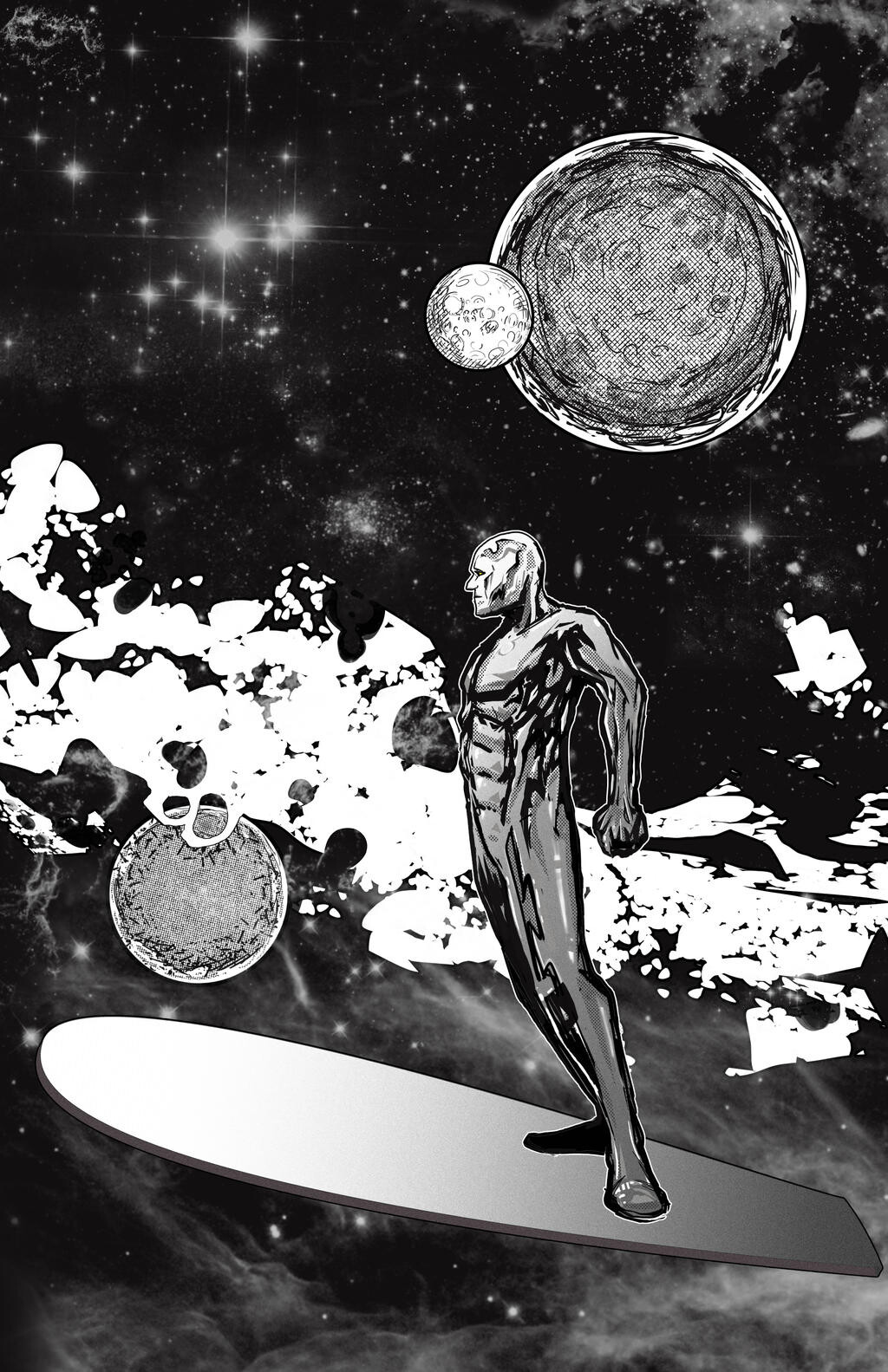 ArtStation - Silver Surfer fanart