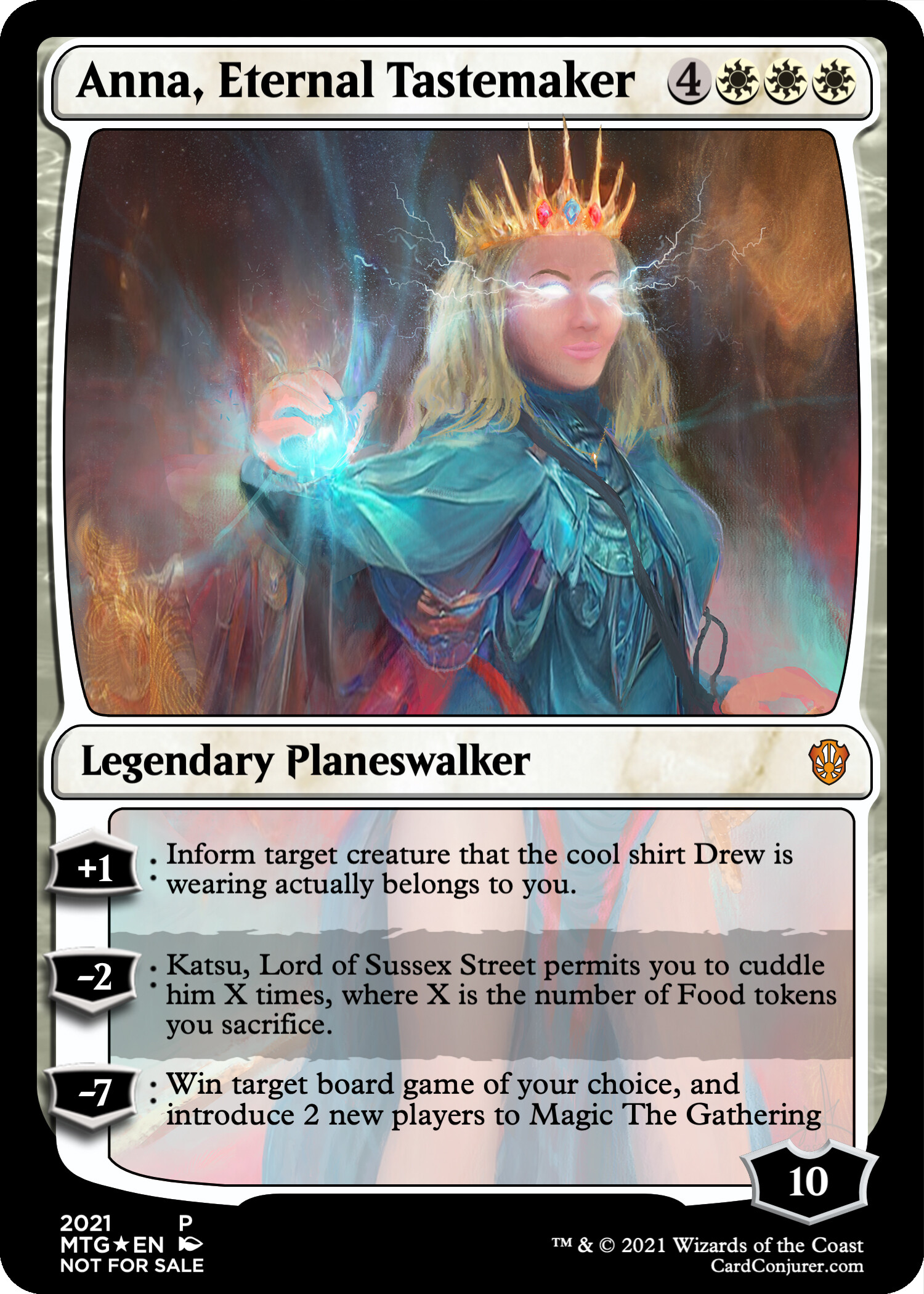 Elton D'Souza - Legendary Sorcerers (MTG fan card commissions)