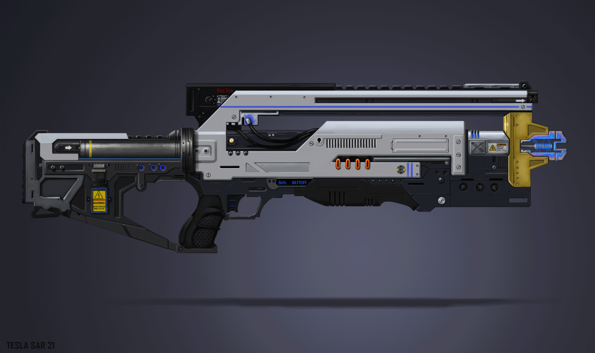 ArtStation - Tesla SAR 21