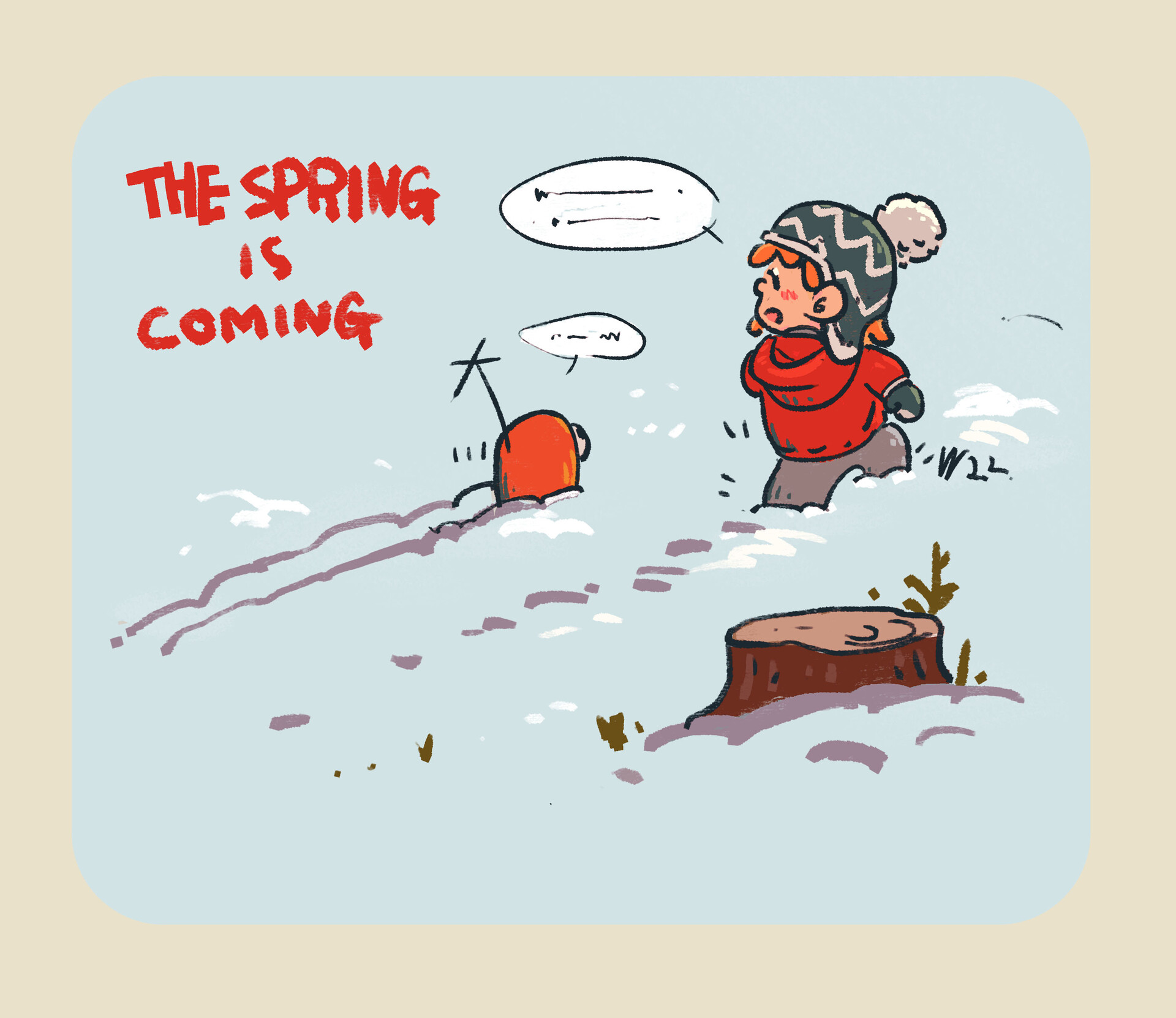 ArtStation - the spring is coming