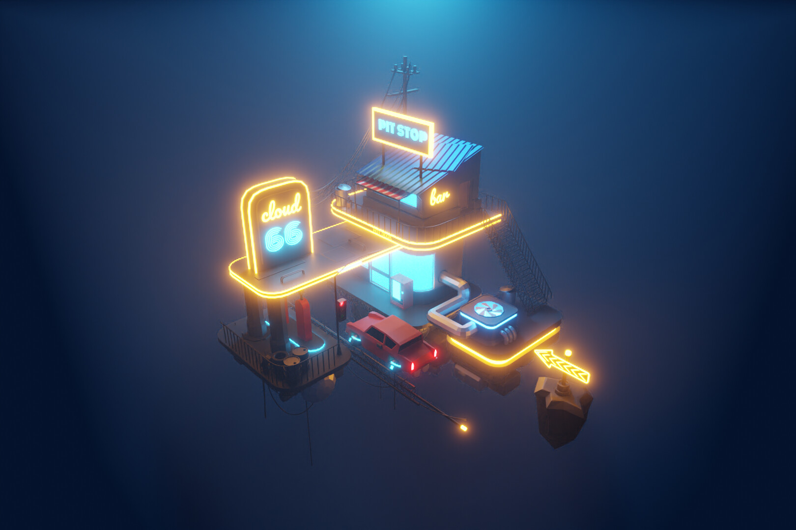 ArtStation - Cloud 66