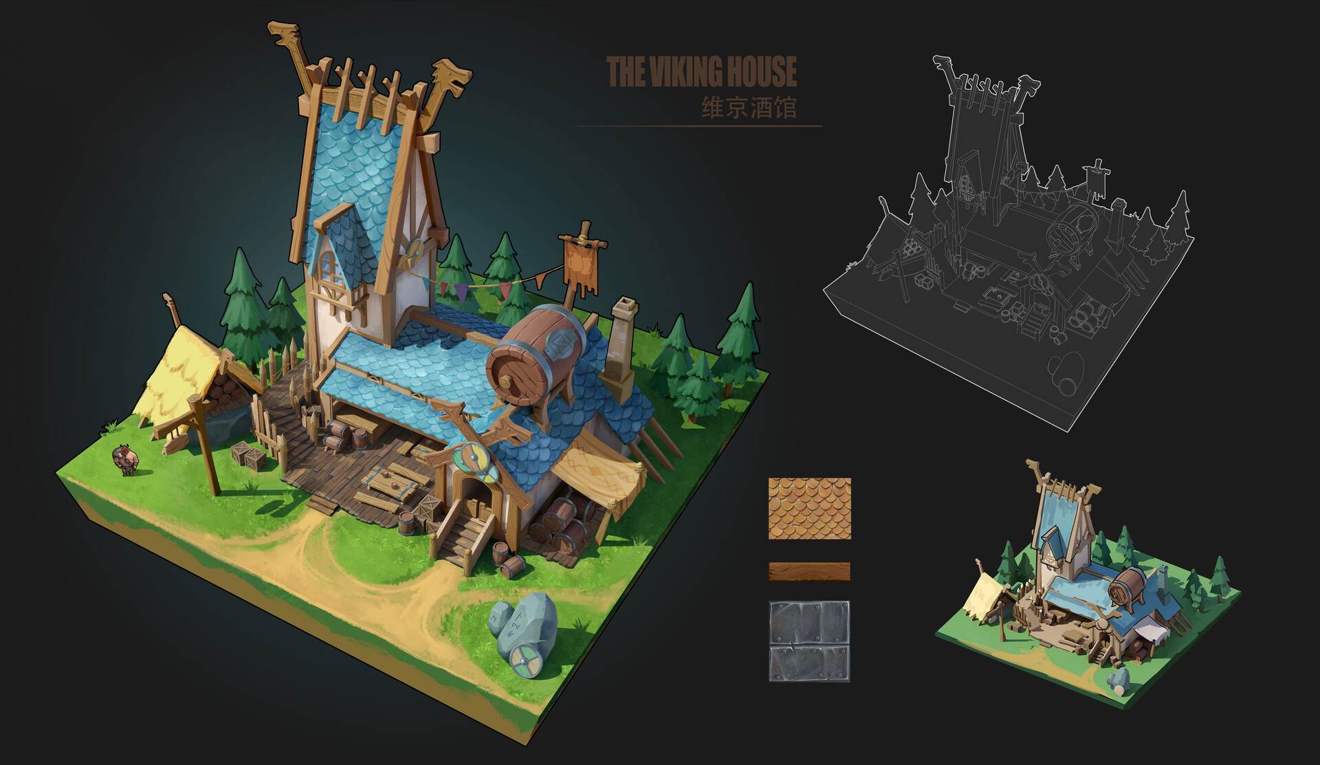 ArtStation - some build designs