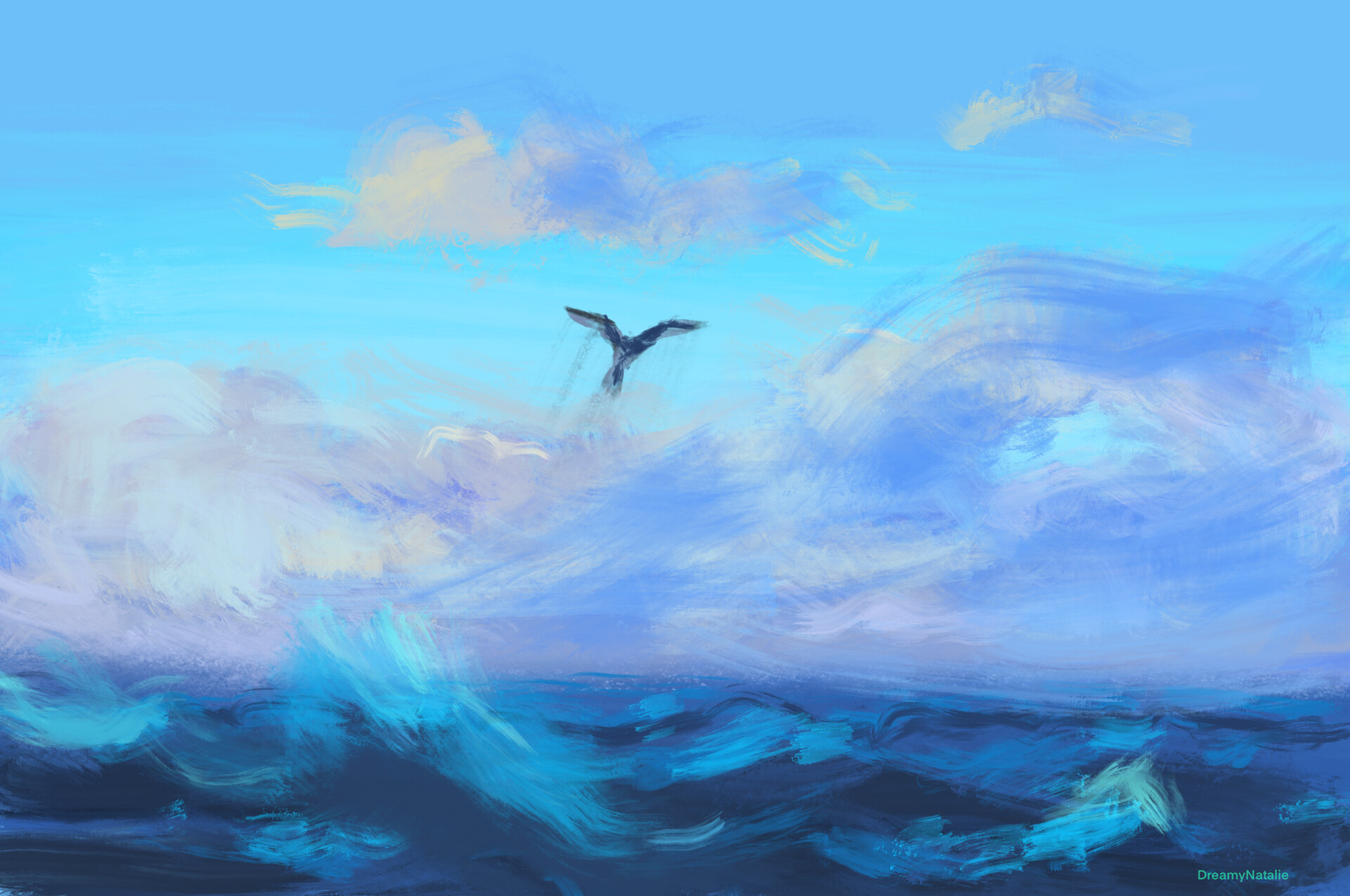 ArtStation - Blue sea