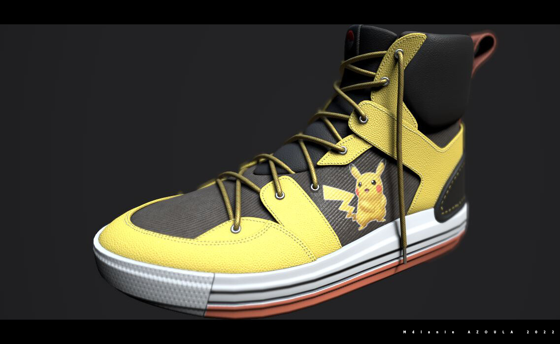 ArtStation - The Great Shoecase - Pokemon Shoes pt2