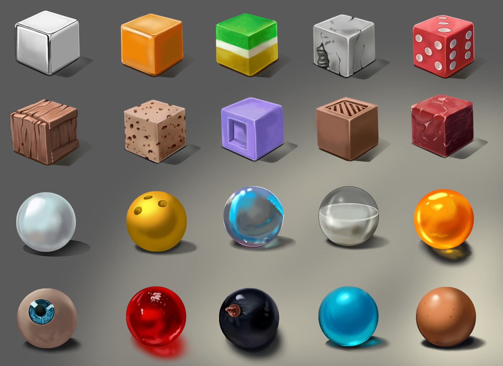 ArtStation - Material study