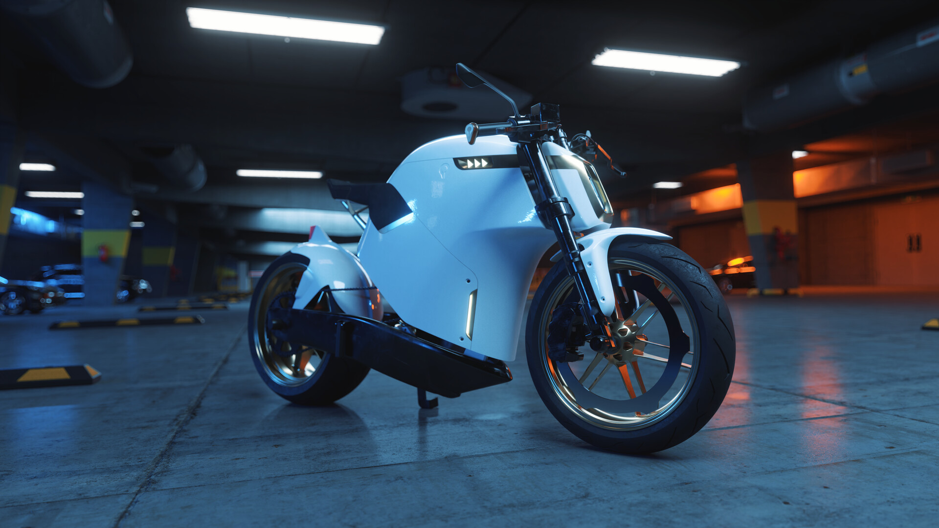 Saeed Salarvand - Rumble Motors Electric Super Bike break down