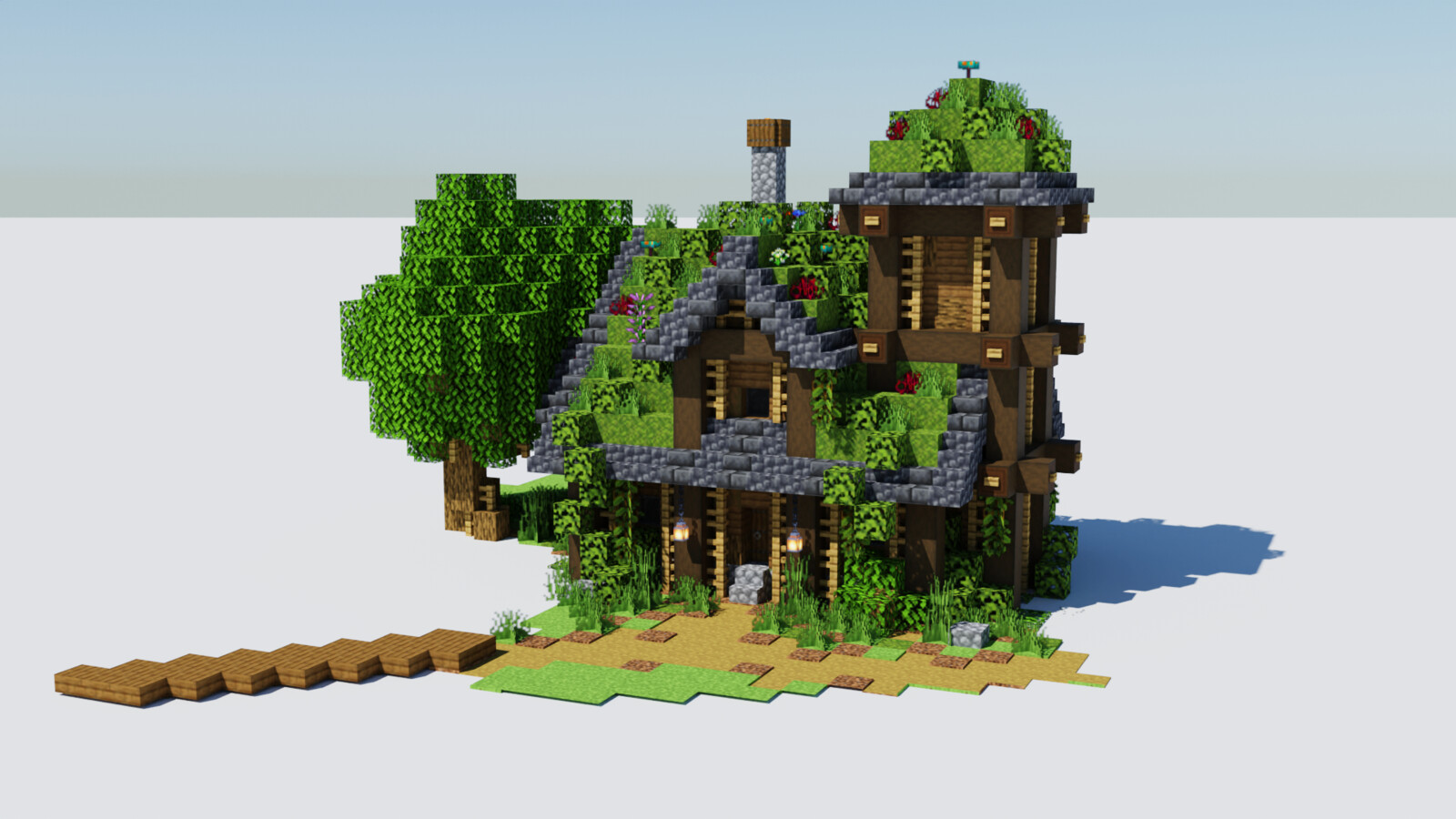 Christian Behler Minecraft Moss House