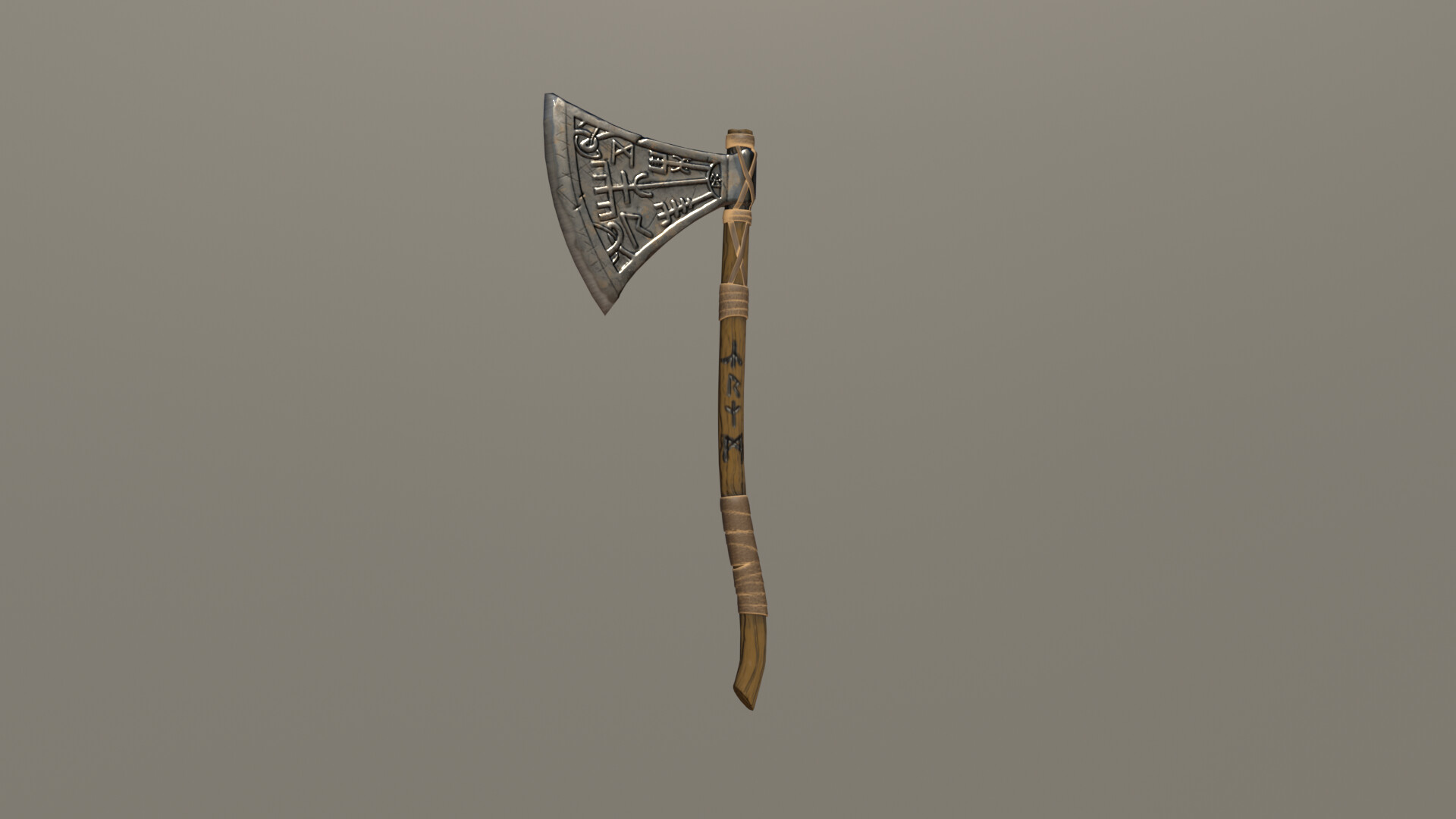 ArtStation - Runic Viking Axe