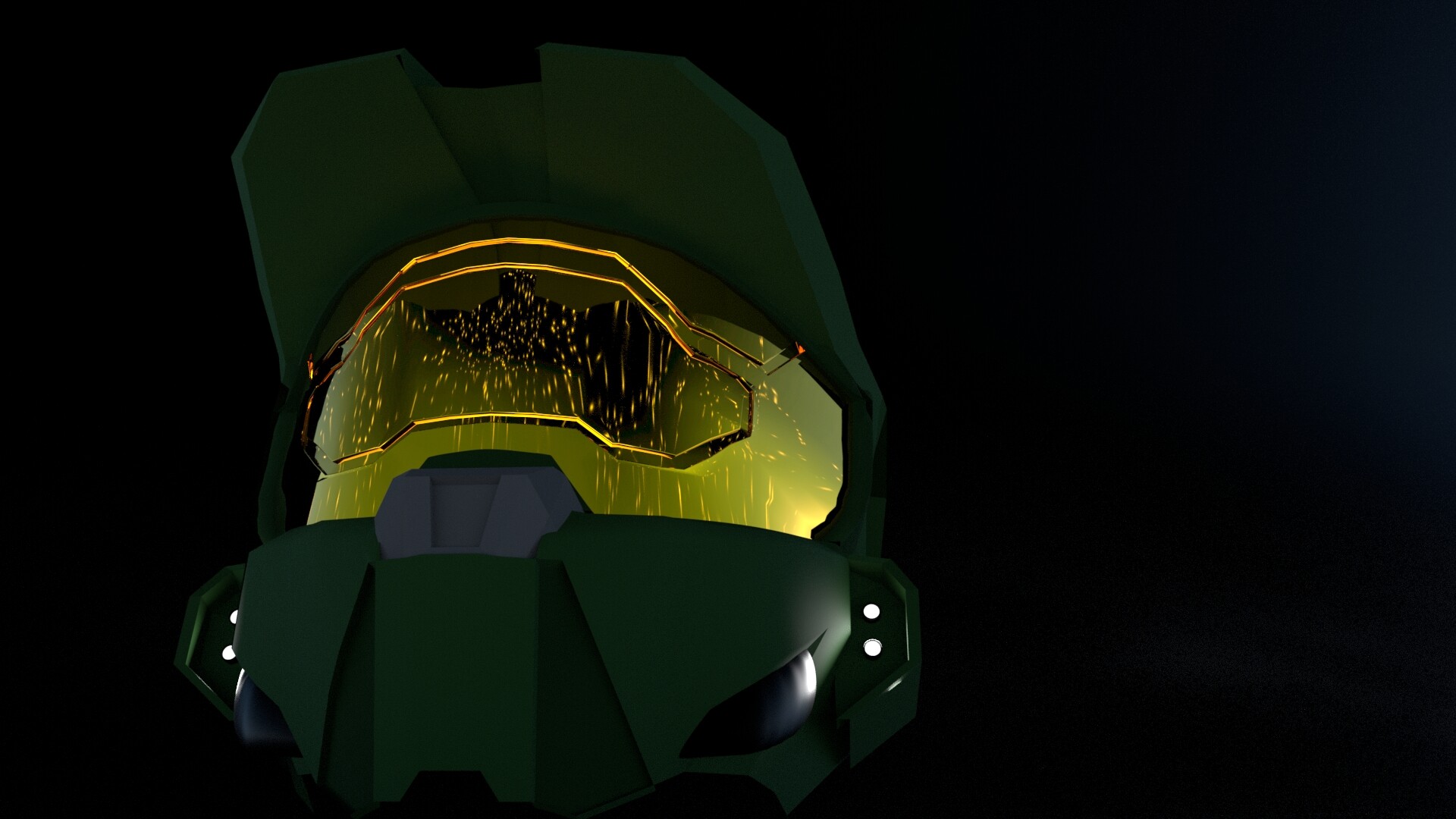 ArtStation - Master Chief Helmet