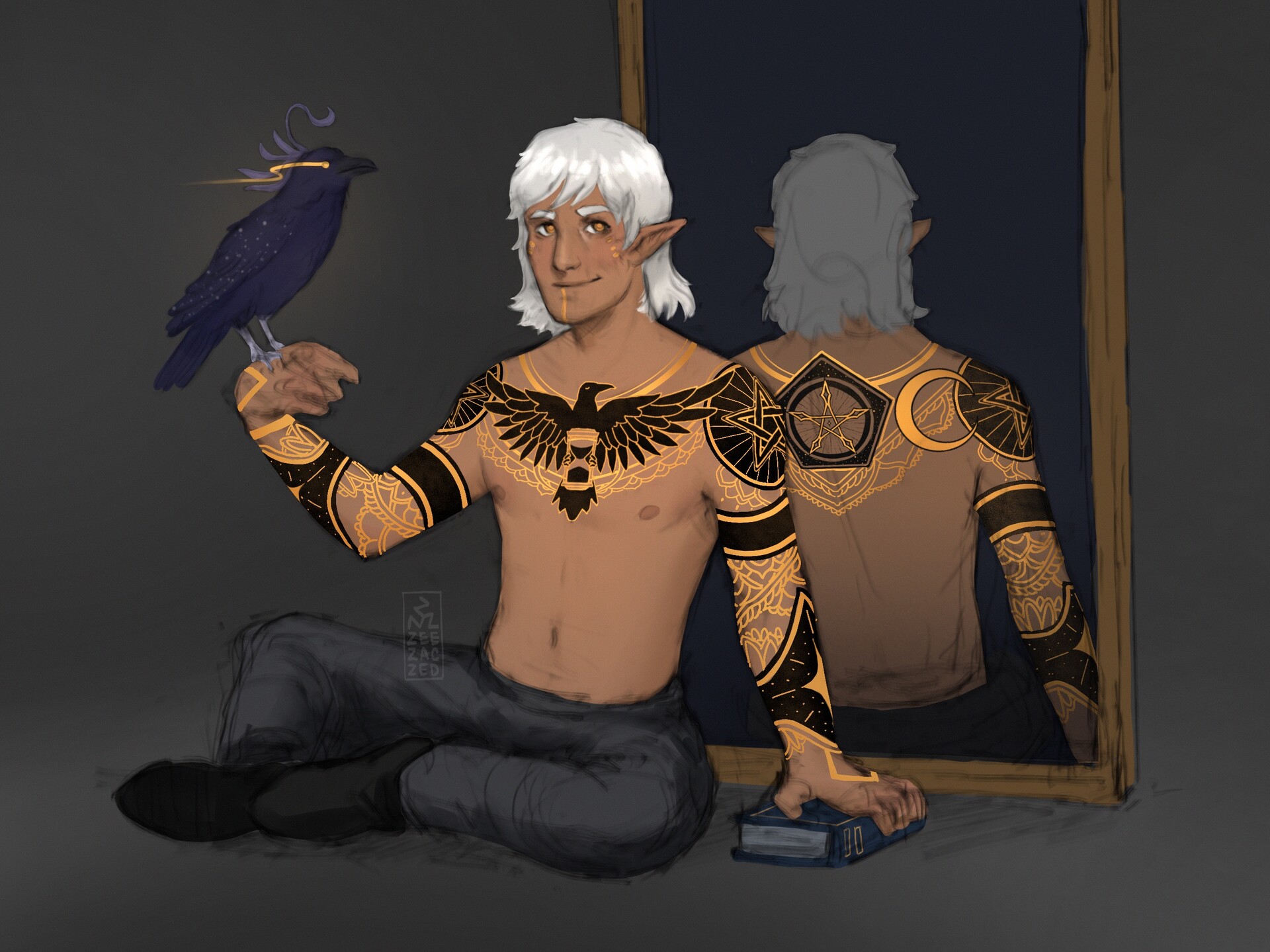 ArtStation - Magic Tattoo Wizzy