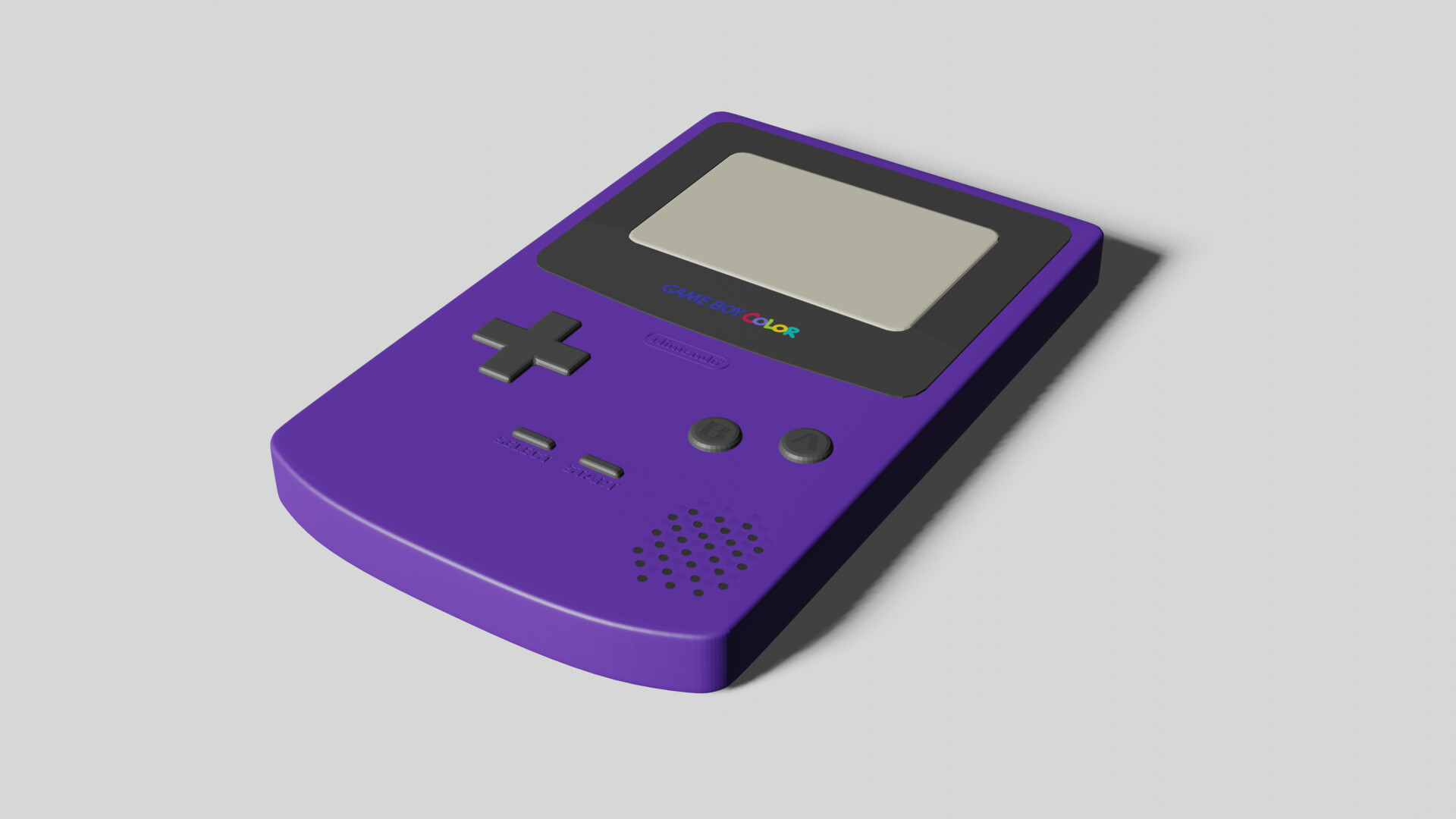 ArtStation - Gameboy Color Practice