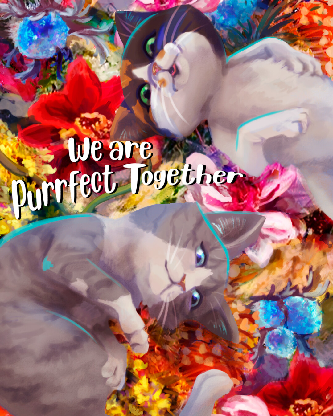 ArtStation - Two Kitties