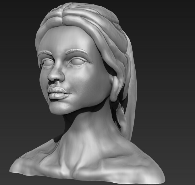 ArtStation - Face Sculpt Practice