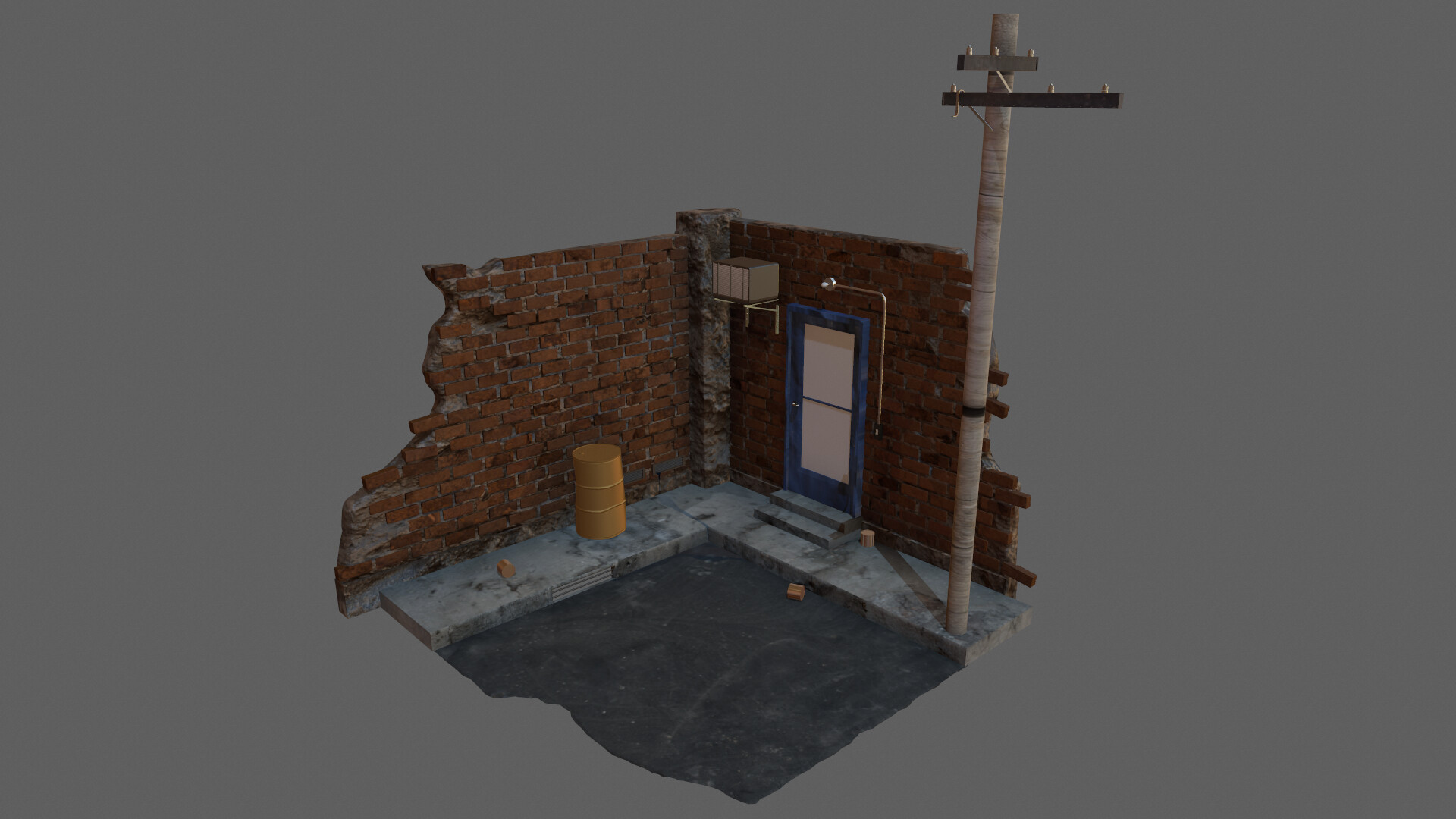 ArtStation - Street Corner