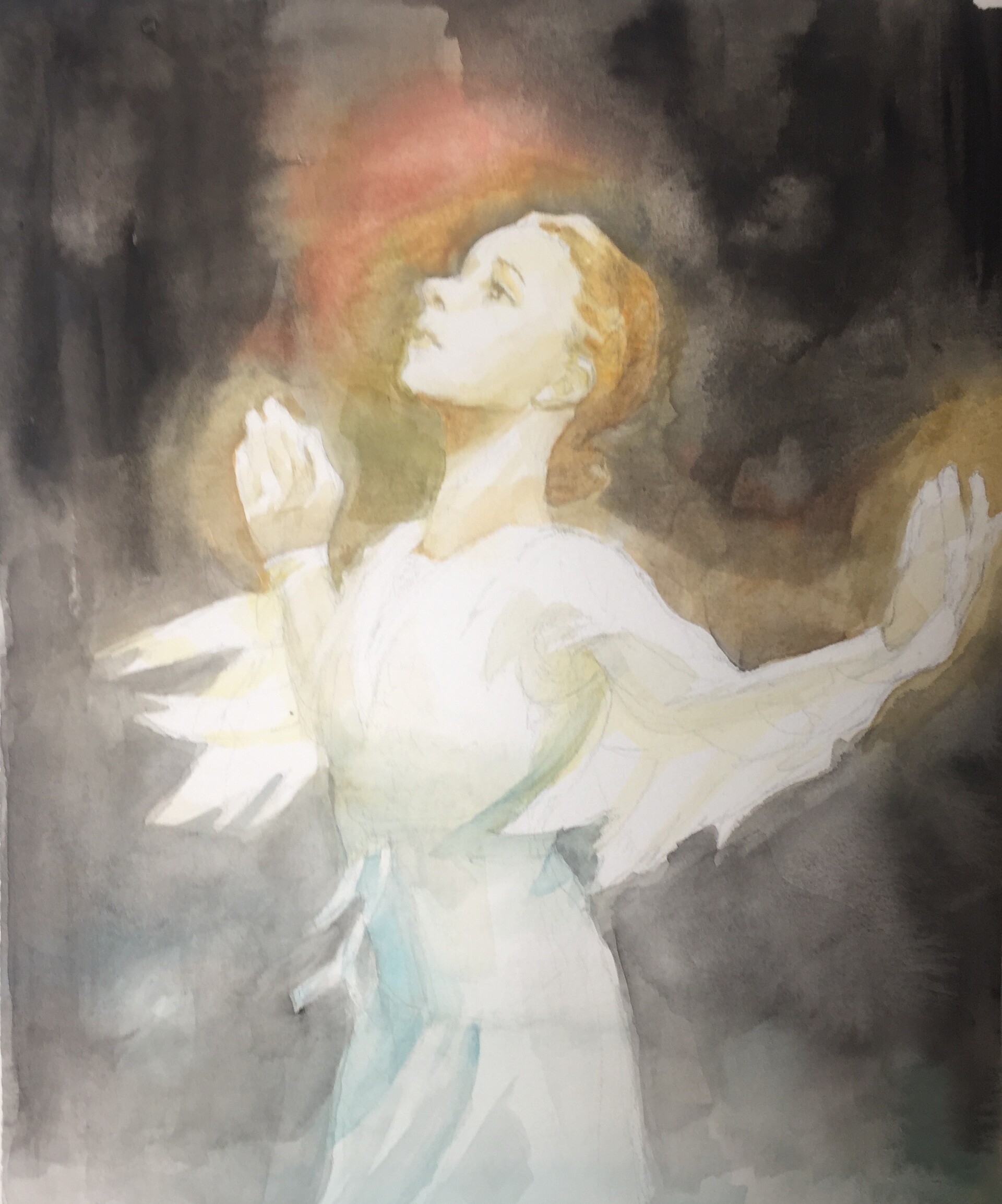 ArtStation - Angel painting