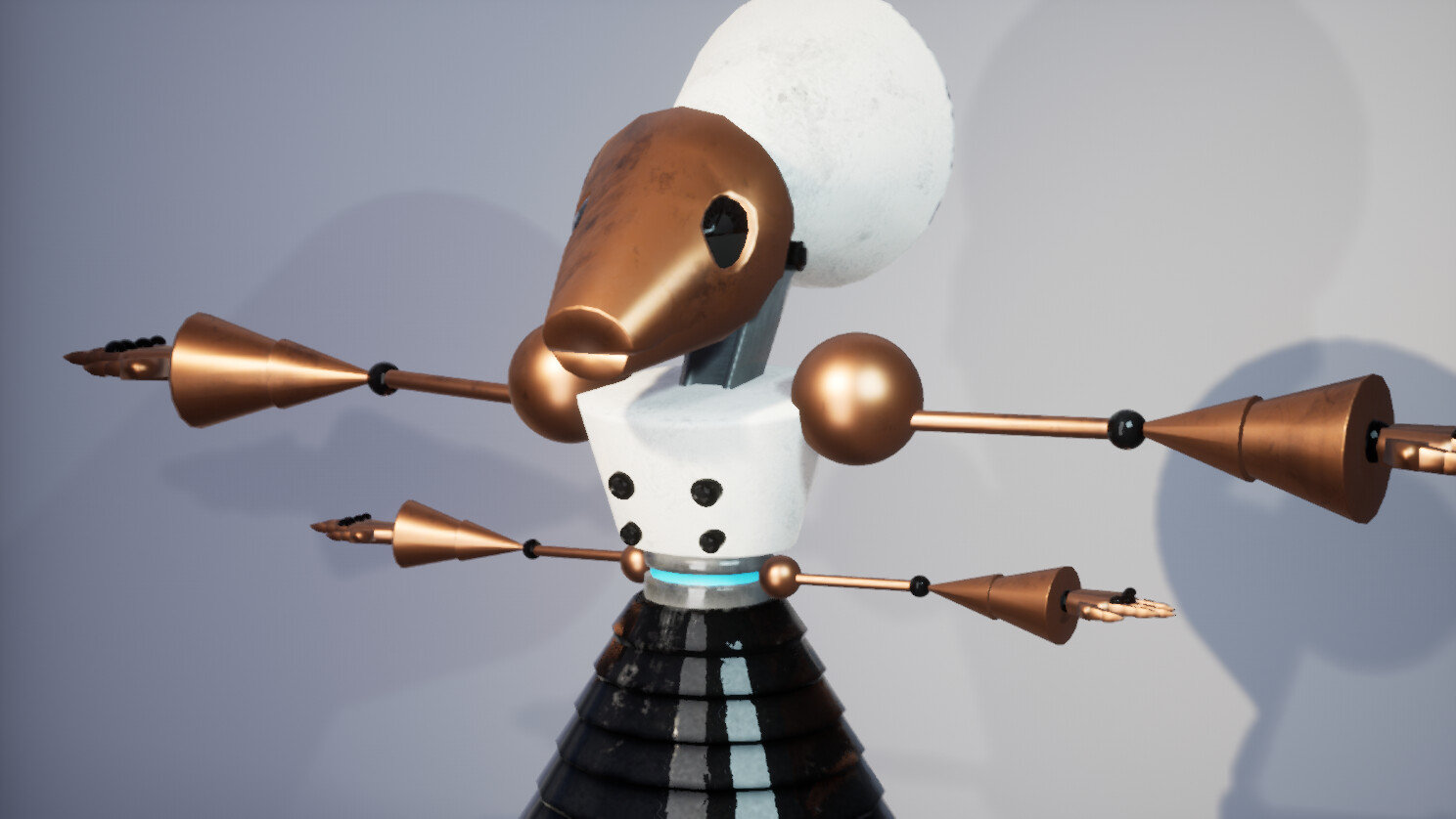 Cyrus Pekarek - Chef Robot Model + Animations