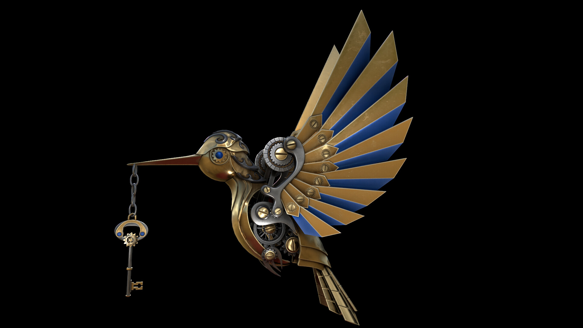 Clockwork Bird Drawings