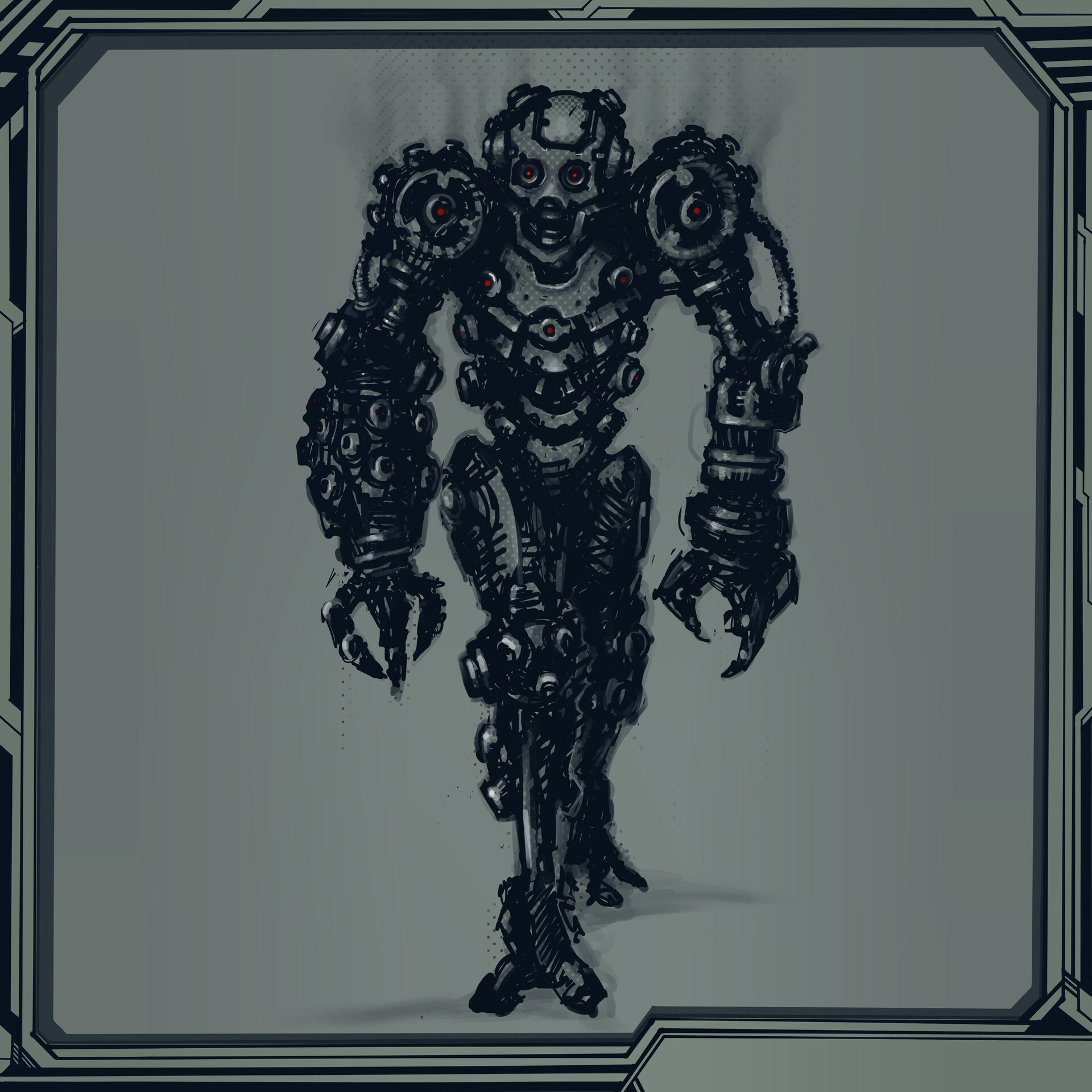 ArtStation - Evil bots #01