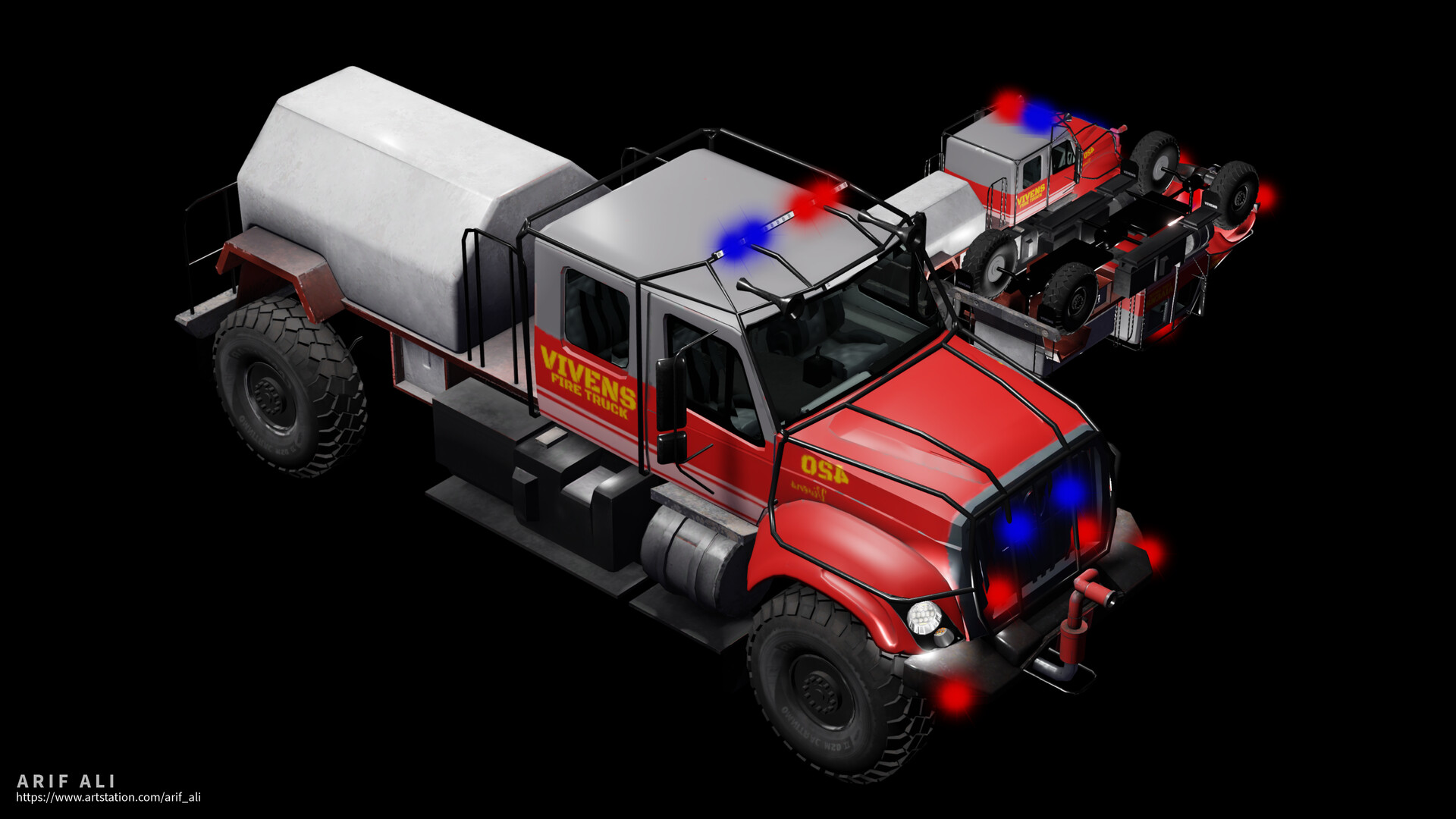 ArtStation - Bulldog 4x4