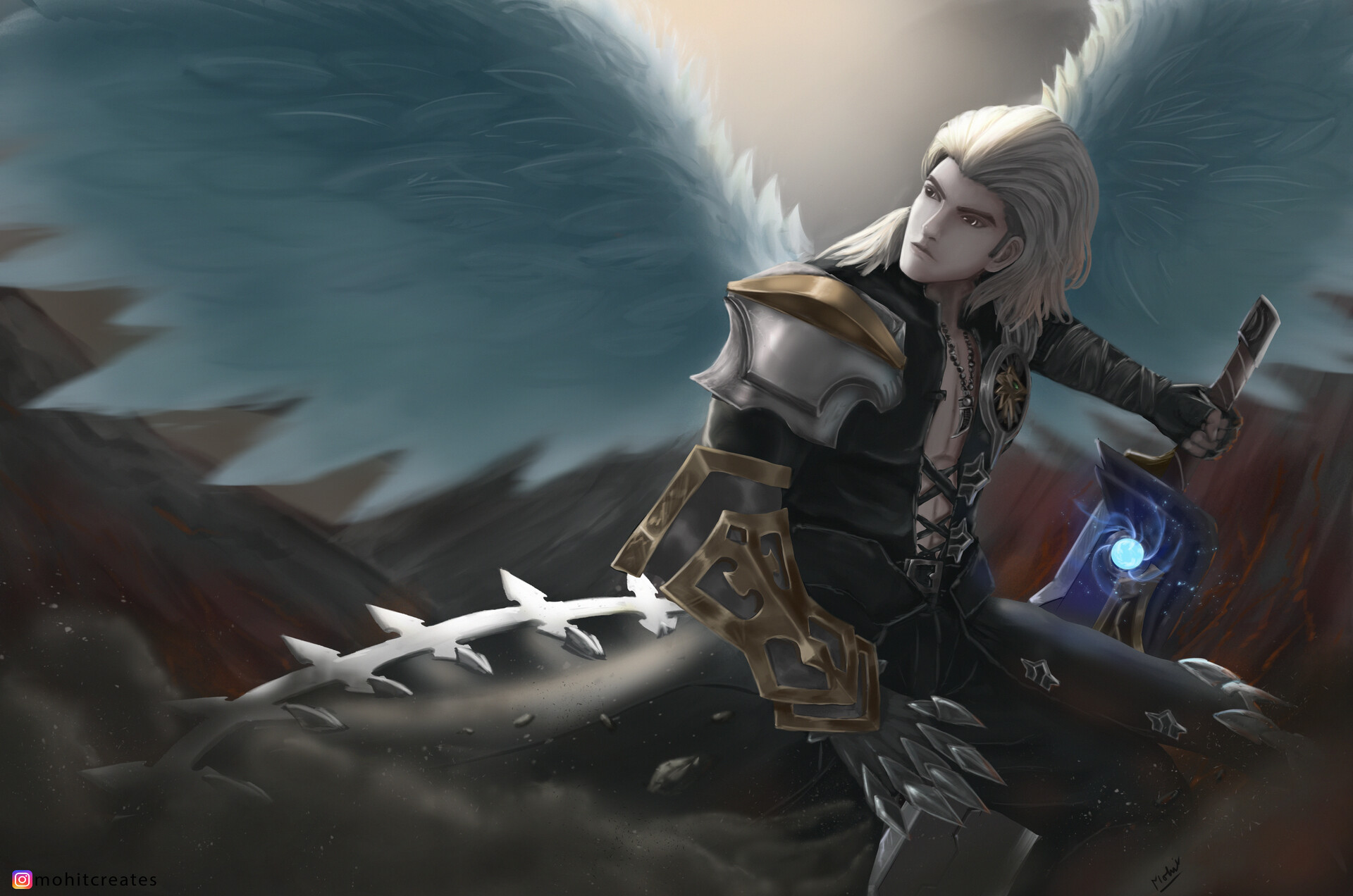 ArtStation - Alucard : The Child of the Fall