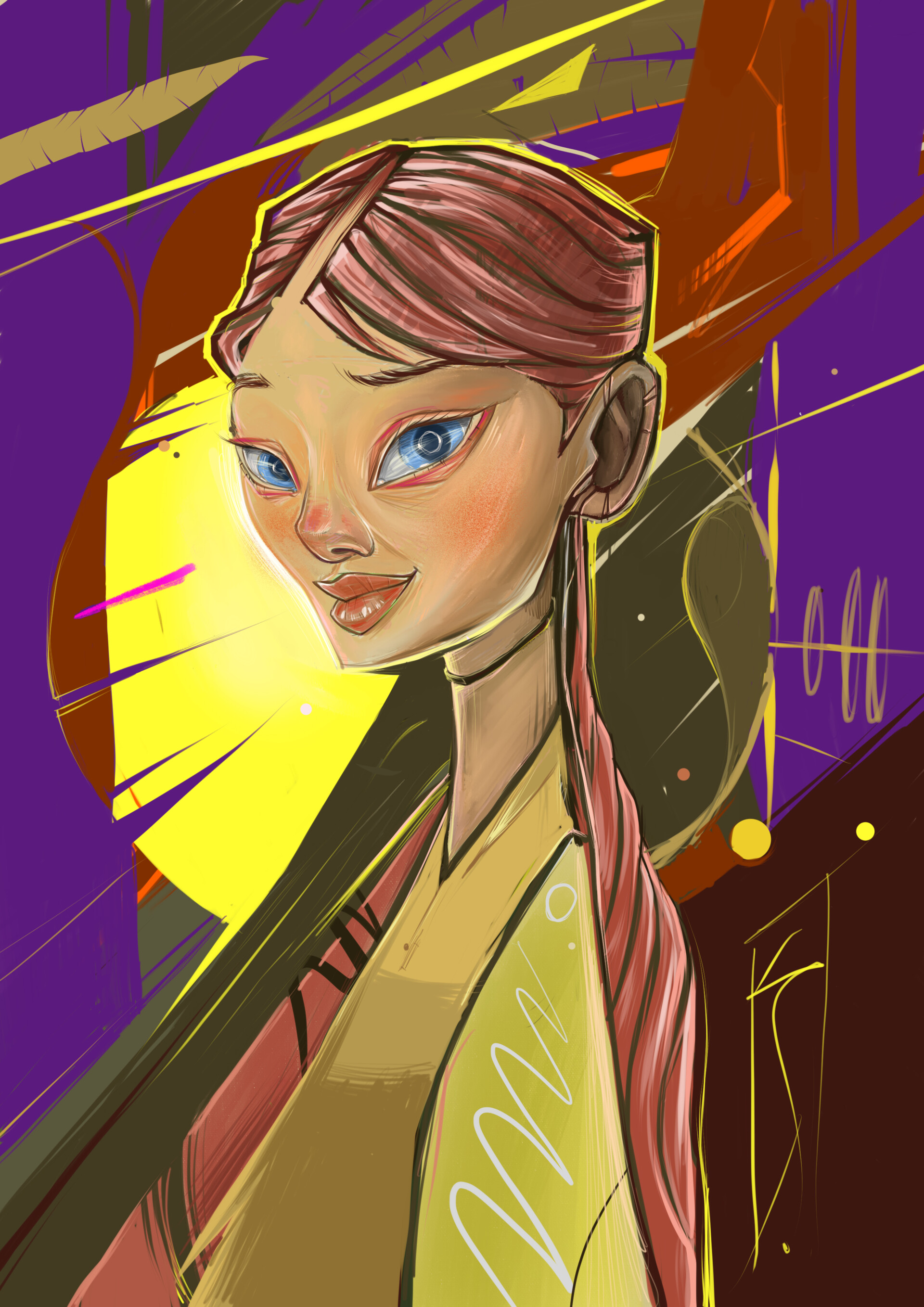 ArtStation - Picture of a girl