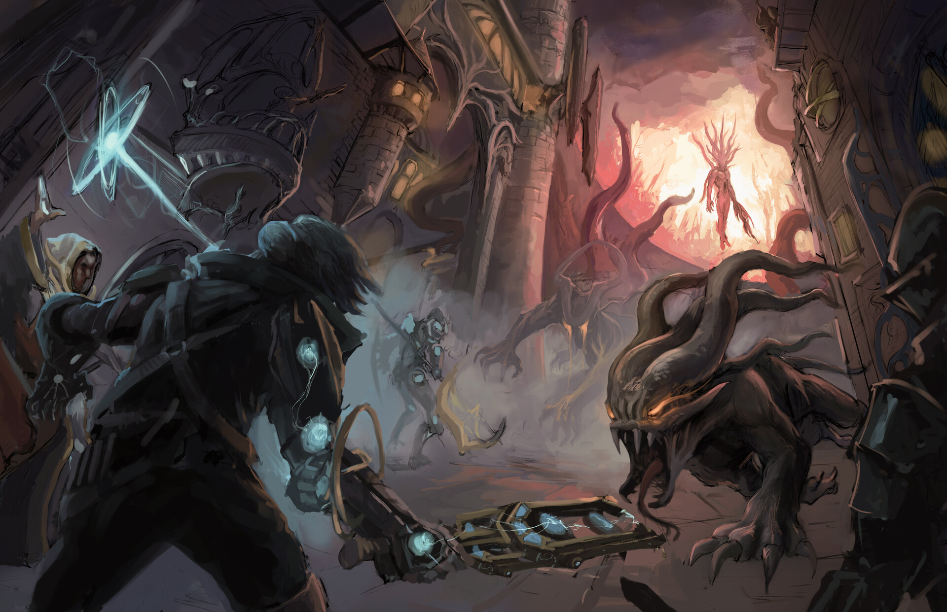 ArtStation - Terror in the Streets of Cor'wald