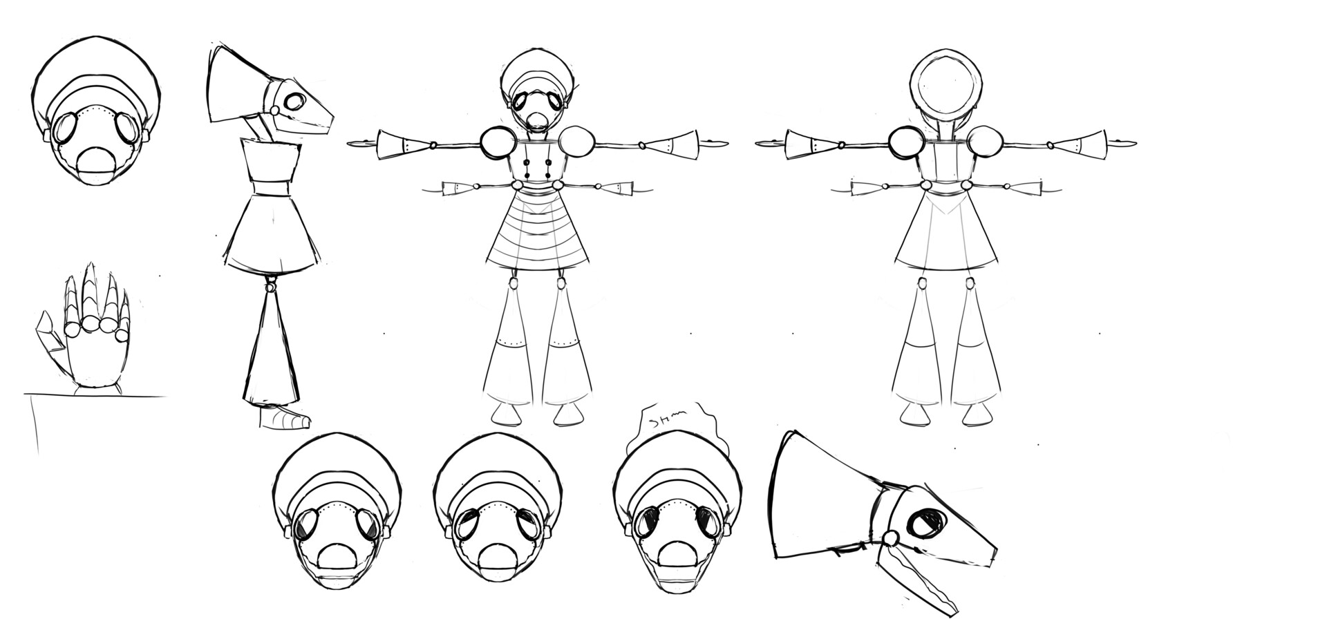 Cyrus Pekarek - Chef Robot Model + Animations