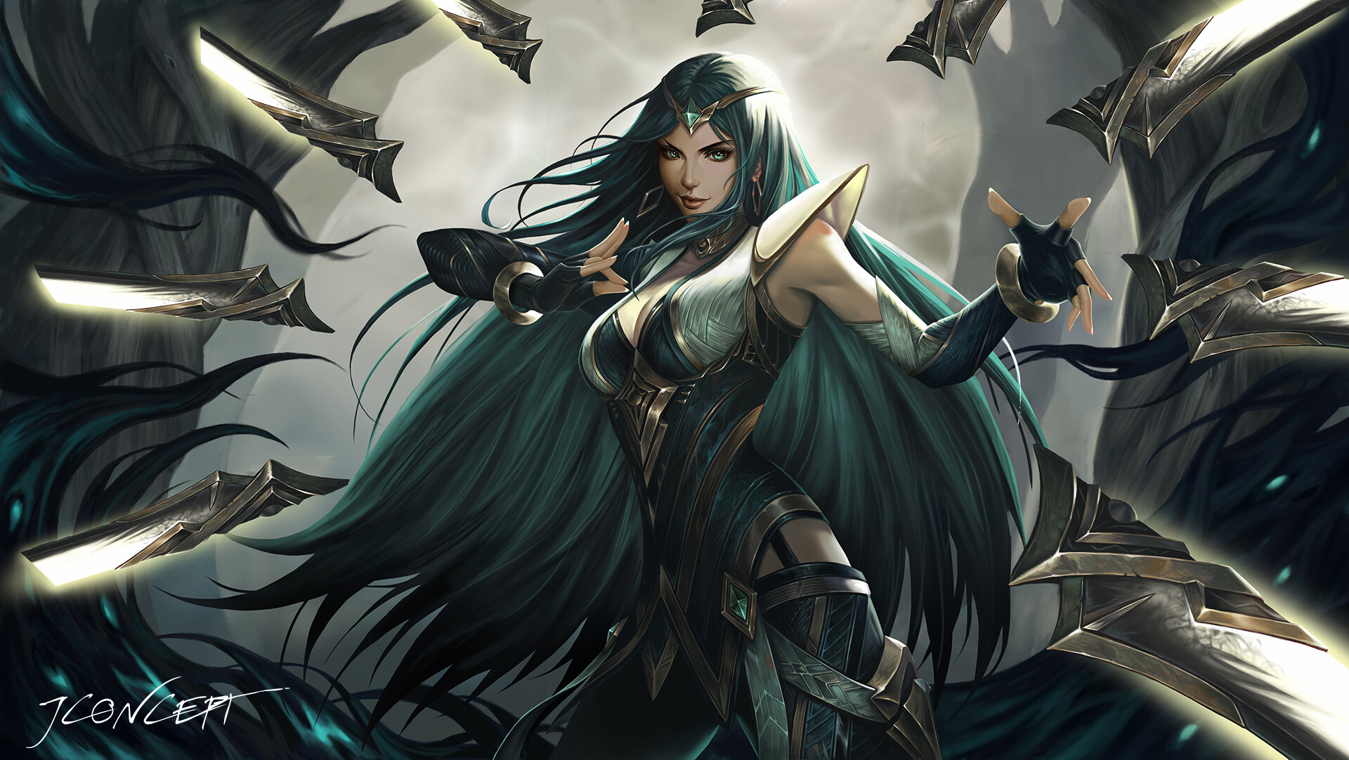 ArtStation - League of Legends Fan art-Irelia