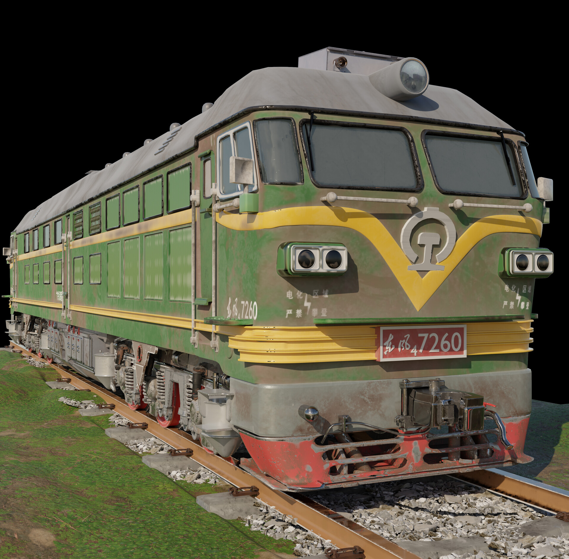 ArtStation - DF4B train