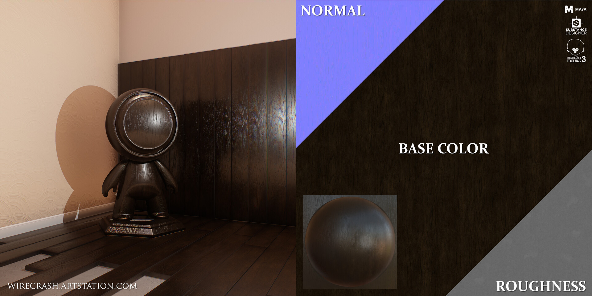 Monica Espinoza - Procedurally Replicated Wood Finishes | 01