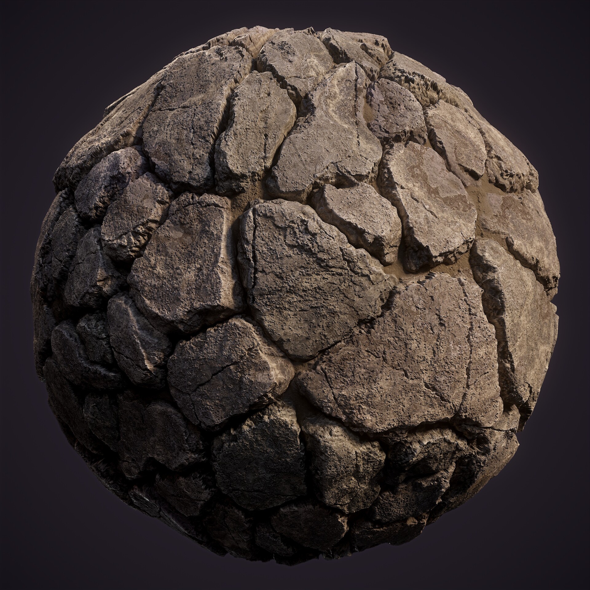 ArtStation - Fieldstone Wall