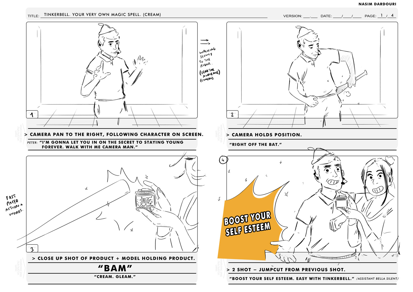 Nasim Dardouri - Tinkerbell Advert