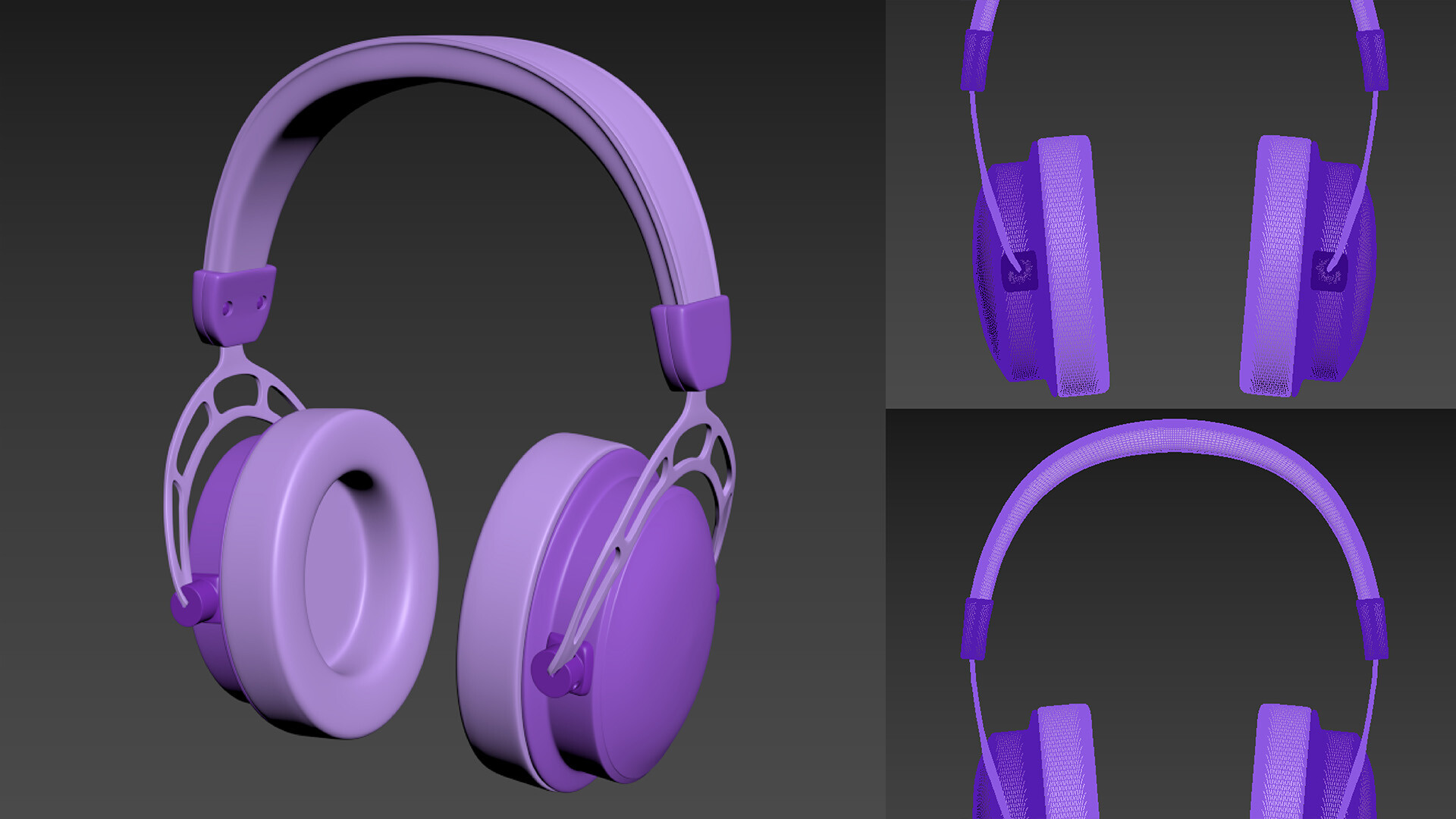 Delfina Pared - HyperX Cloud Alpha S - Modelado y Texturizado // HyperX Cloud Alpha S - Modeling ...