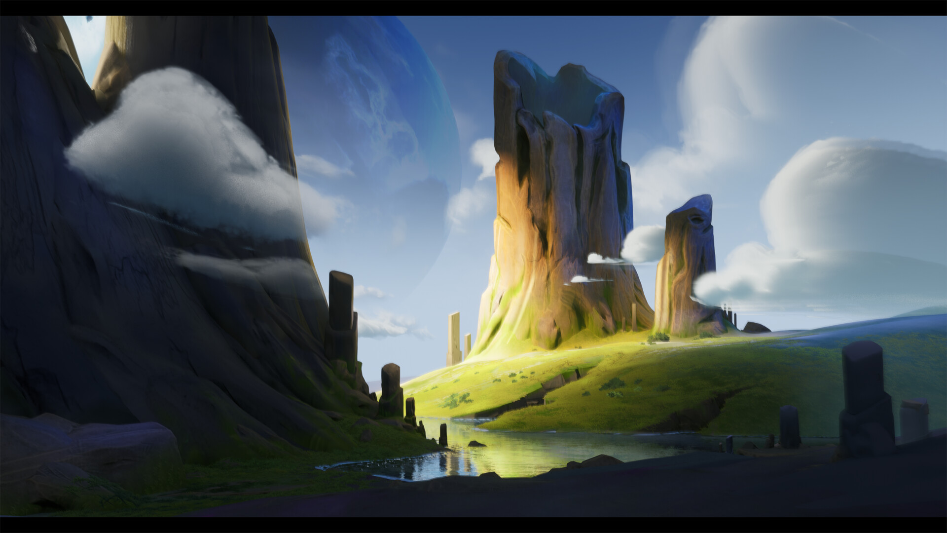 ArtStation - Landscape ue4