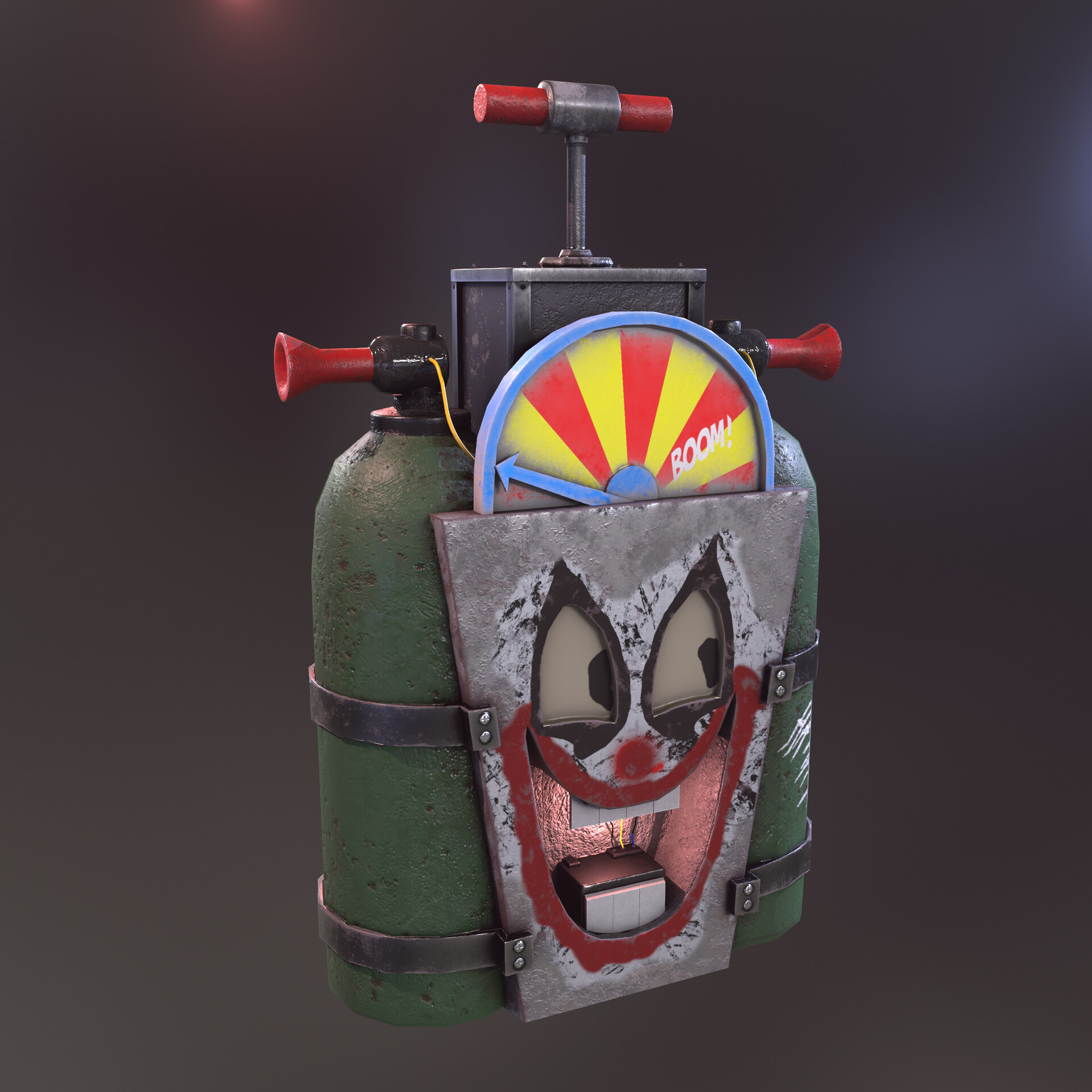 ArtStation - Joker Gas Bomb(2021)