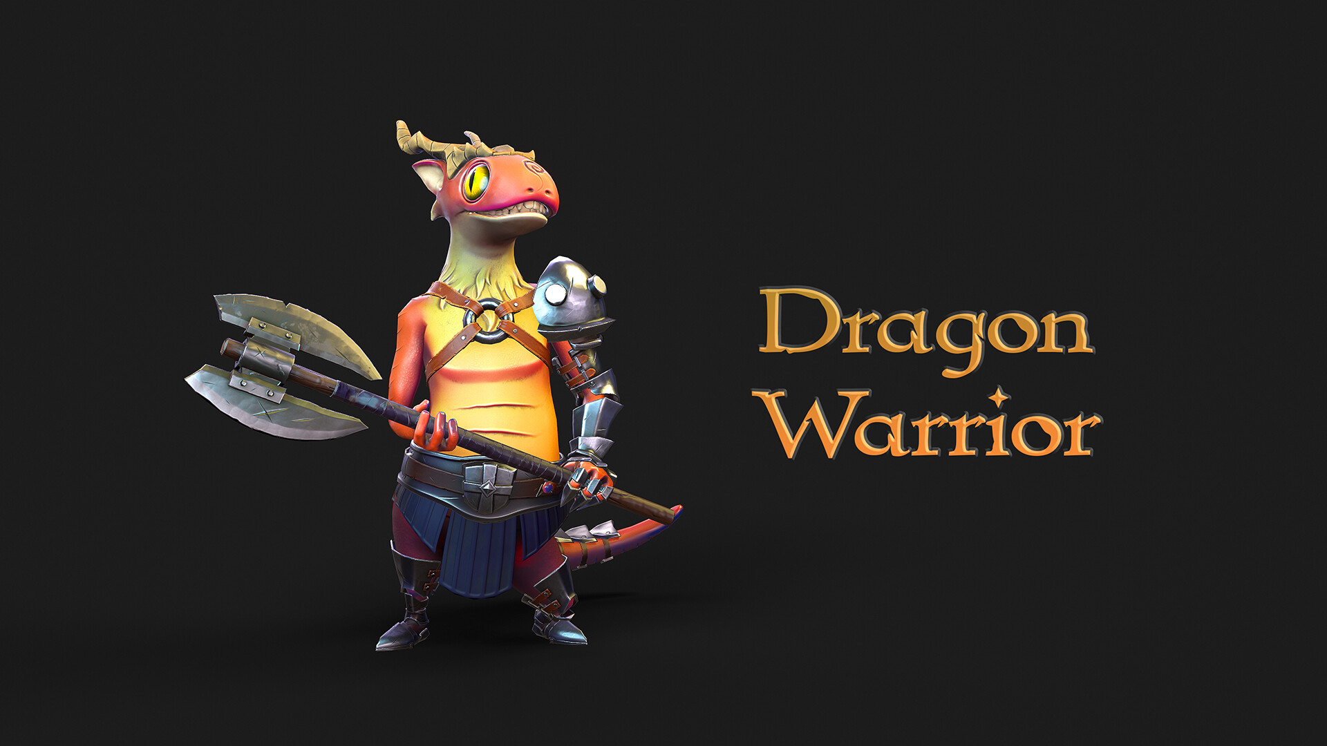ArtStation - Dragon Warrior