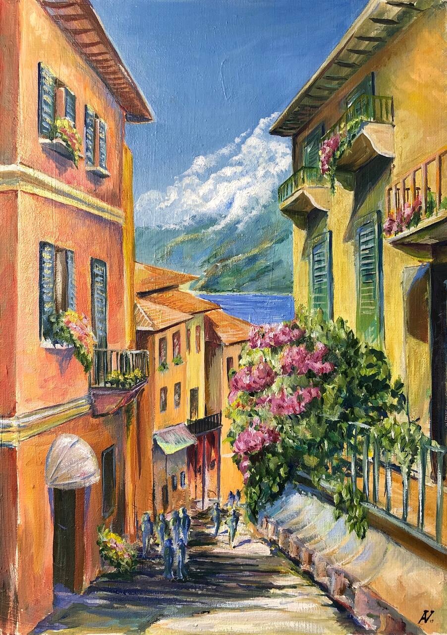 ArtStation - Walking in Bellagio