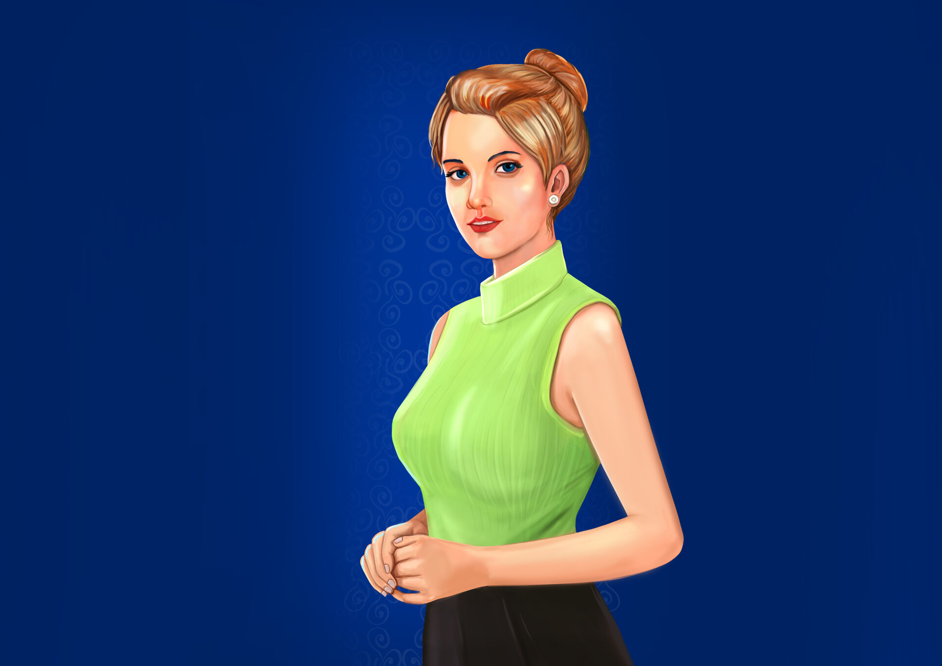 ArtStation - Concept_Lady1