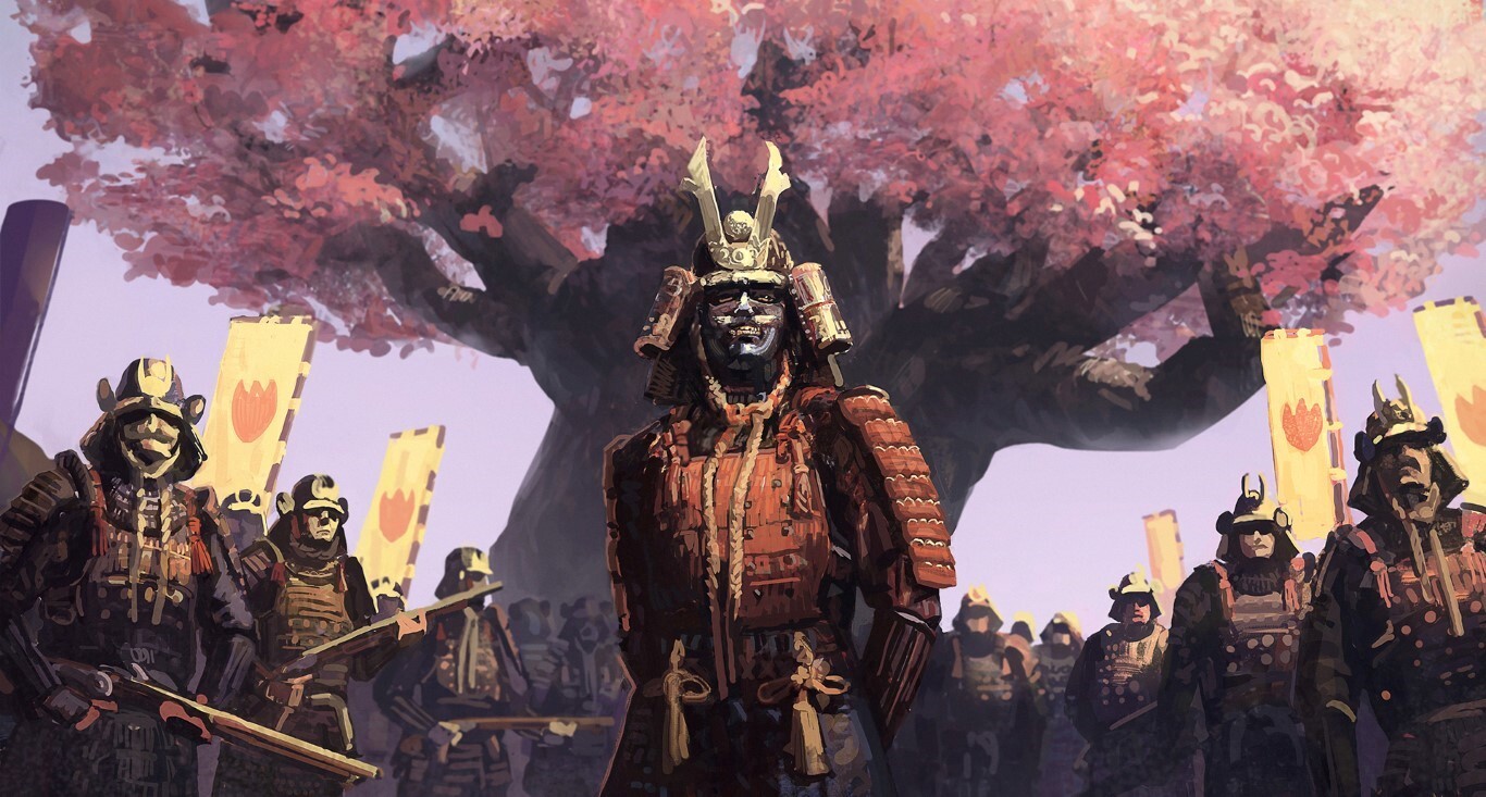 ArtStation - Under the cherry tree