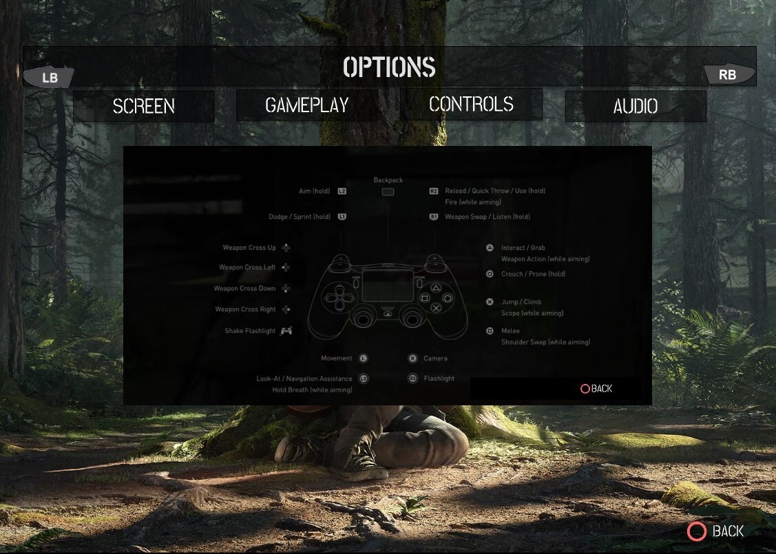 Mary Ellen - UI Menu Design - The Last of Us Part II