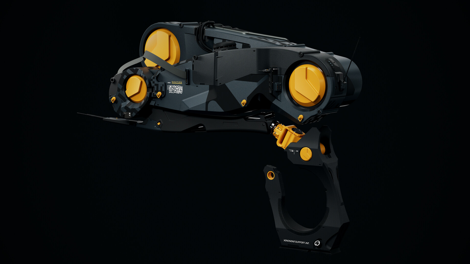 AJ Whyles - MONTY - Ground Assistant Systems - Mech Leg Design Challenge