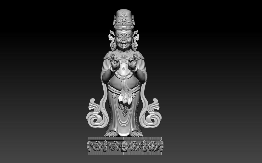 ArtStation - 扎基拉姆 Zakiram "The monk of wealth"