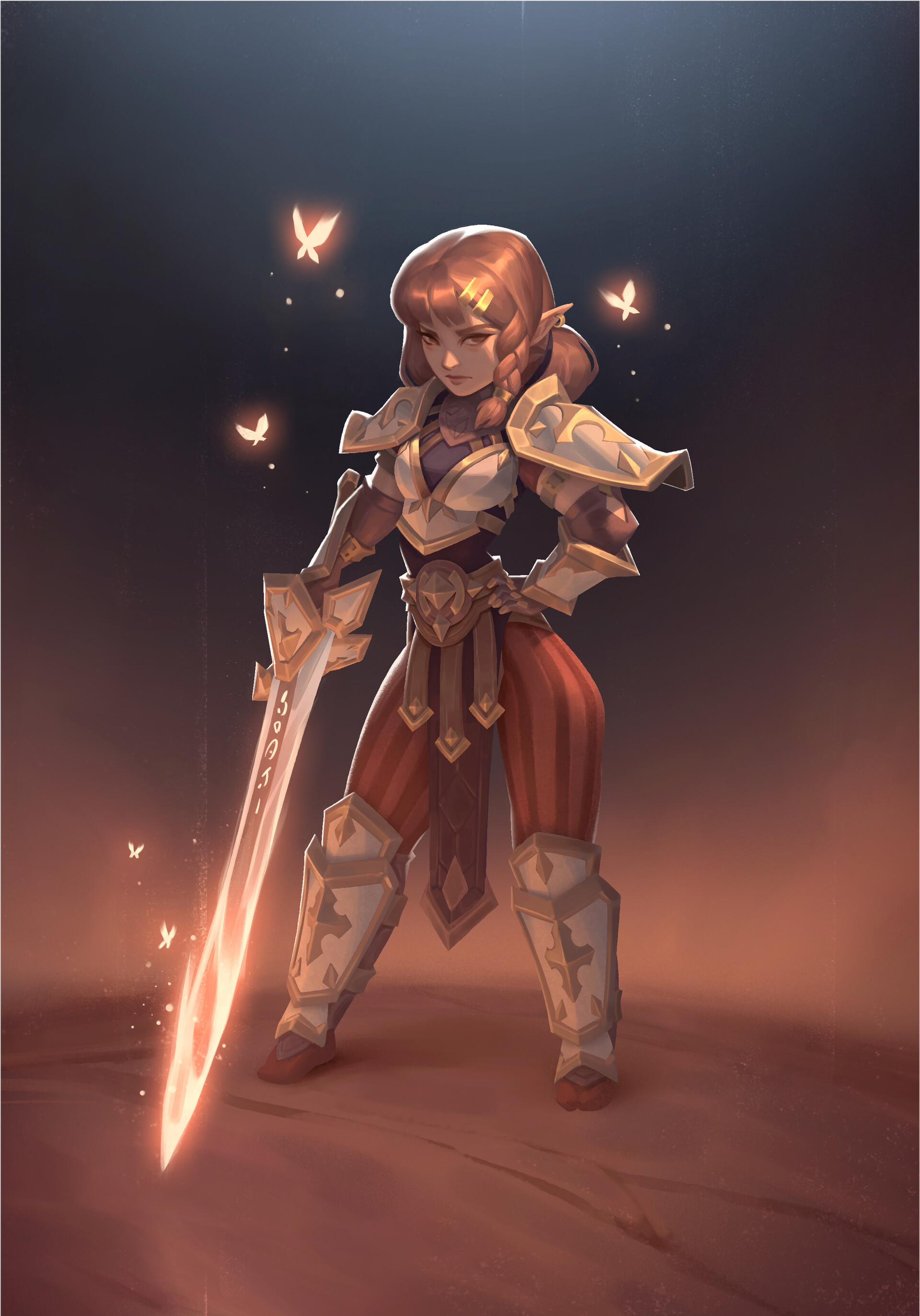 ArtStation - Fiery Templar
